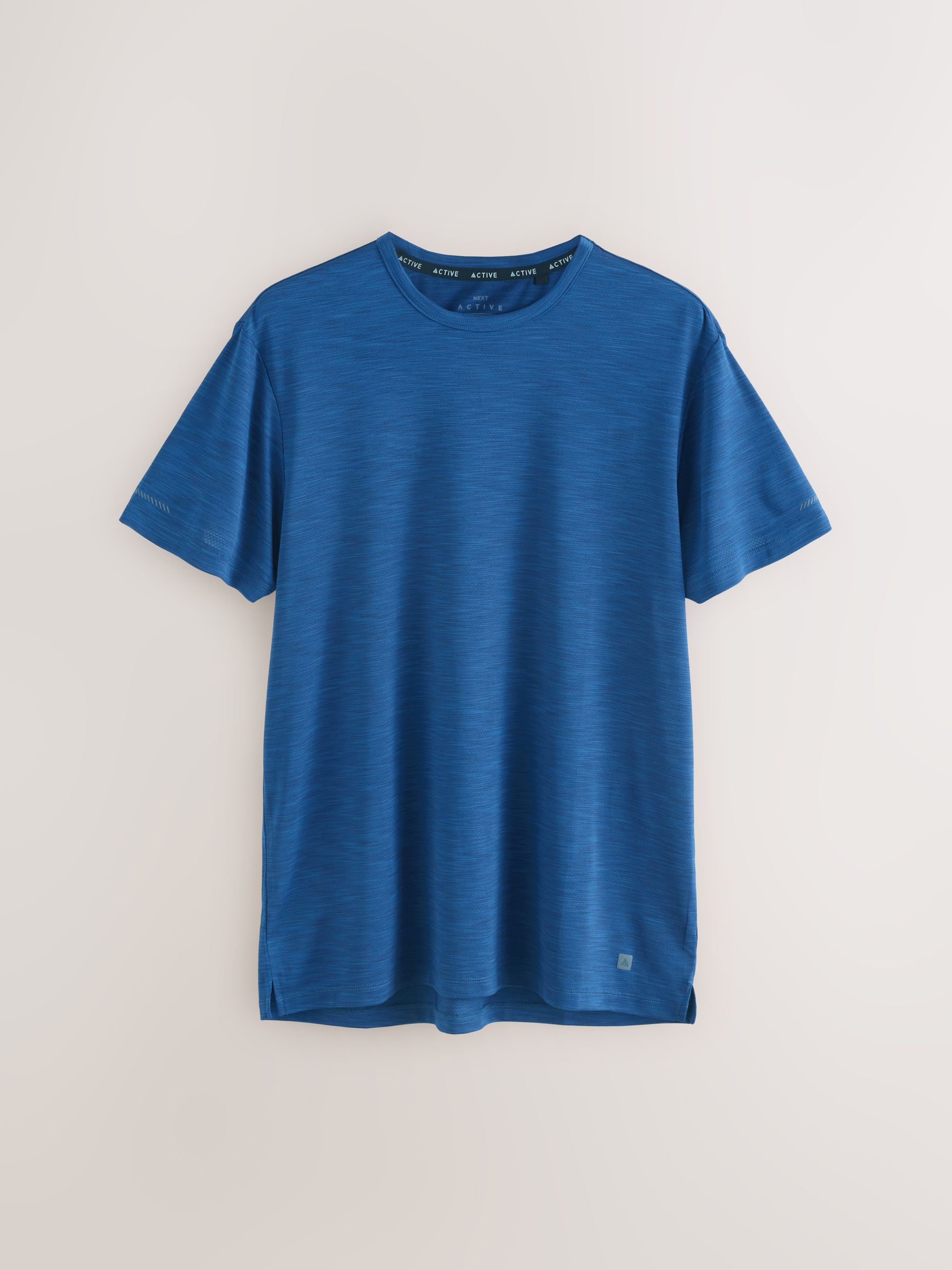 Buy Bright Blue Short Sleeve Active Gym Training Top from the Next UK ...