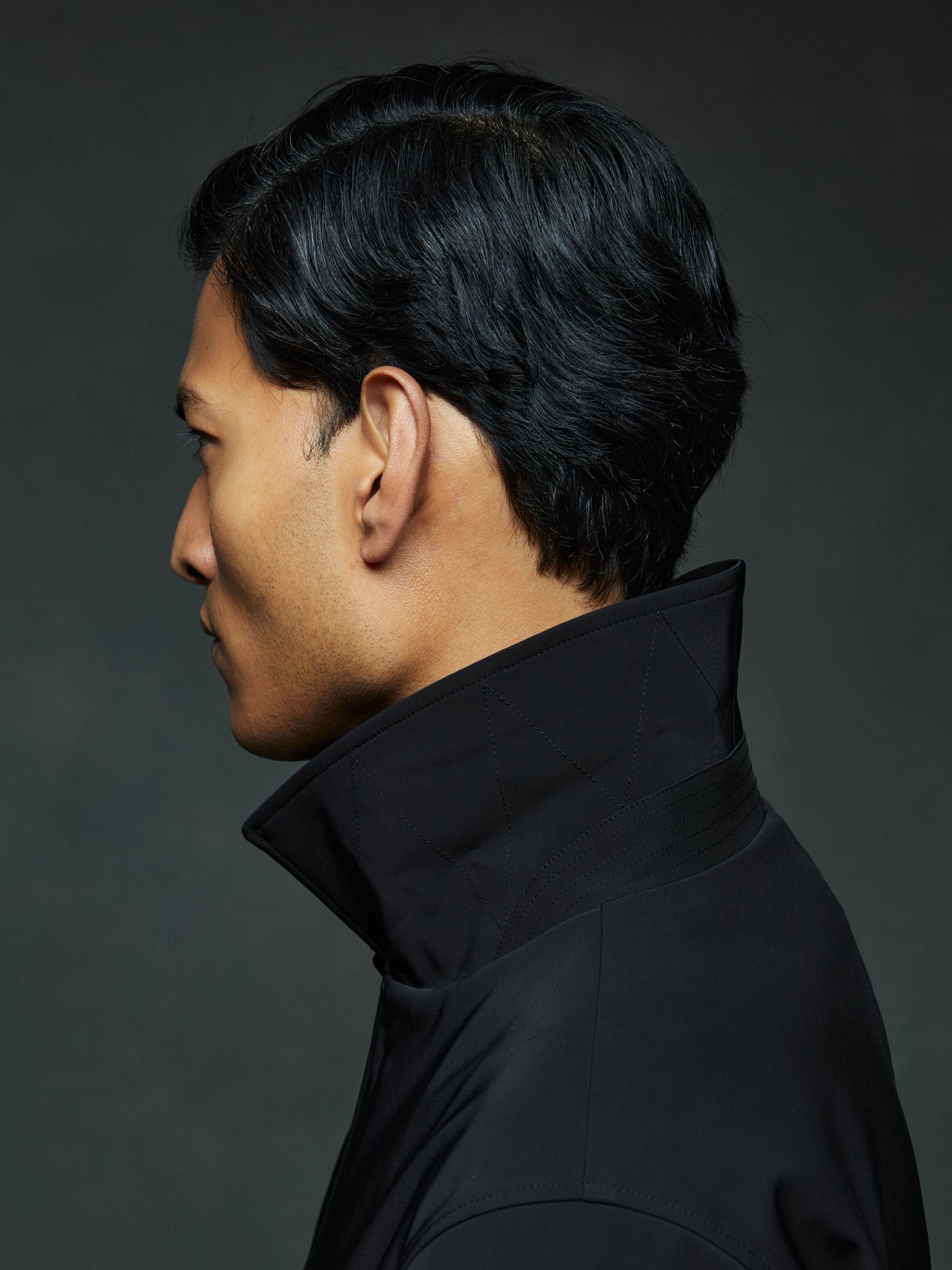 Buy Reiss Black Logan Hybrid Removable Funnel Neck Overcoat from Next ...