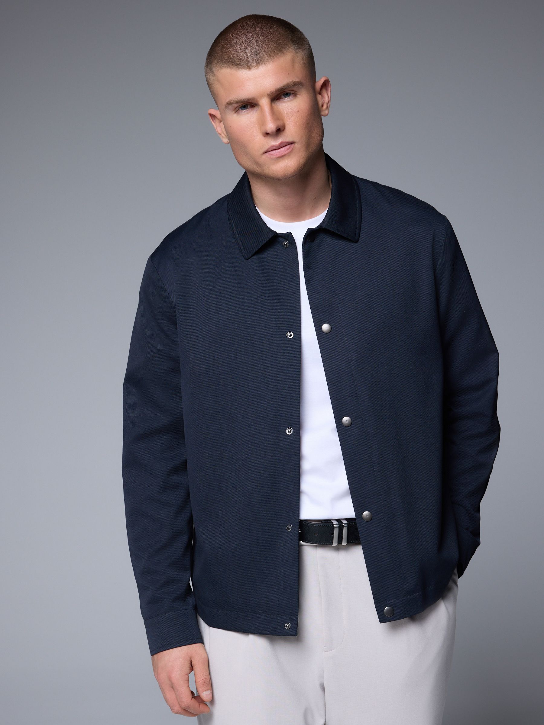 Buy Navy Blue Smart Coach Jacket from the Next UK online shop