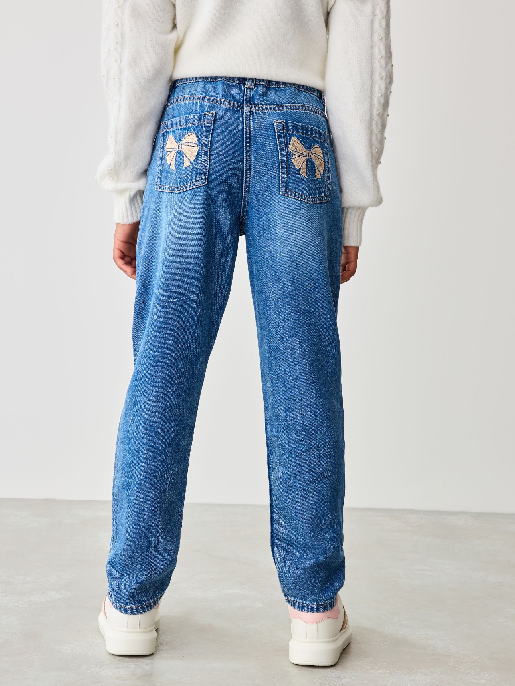 Buy Baker by Ted Baker Denim Blue Hotfix 100% Cotton Jeans from the ...