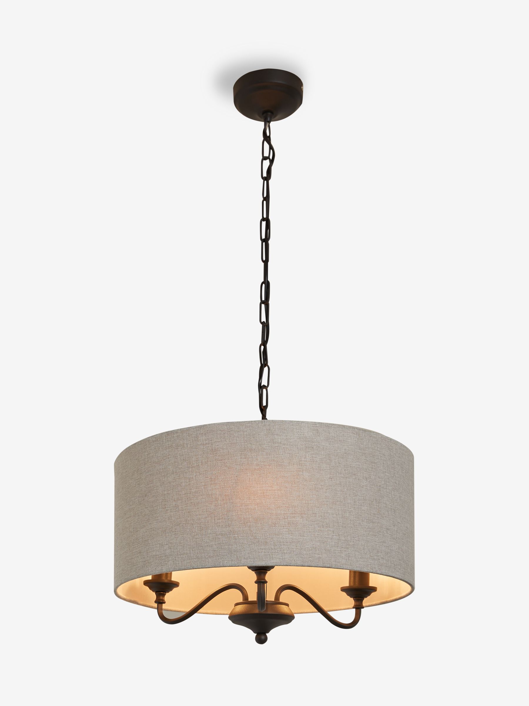 Buy Black Burford 3 Light Chandelier from the Next UK online shop