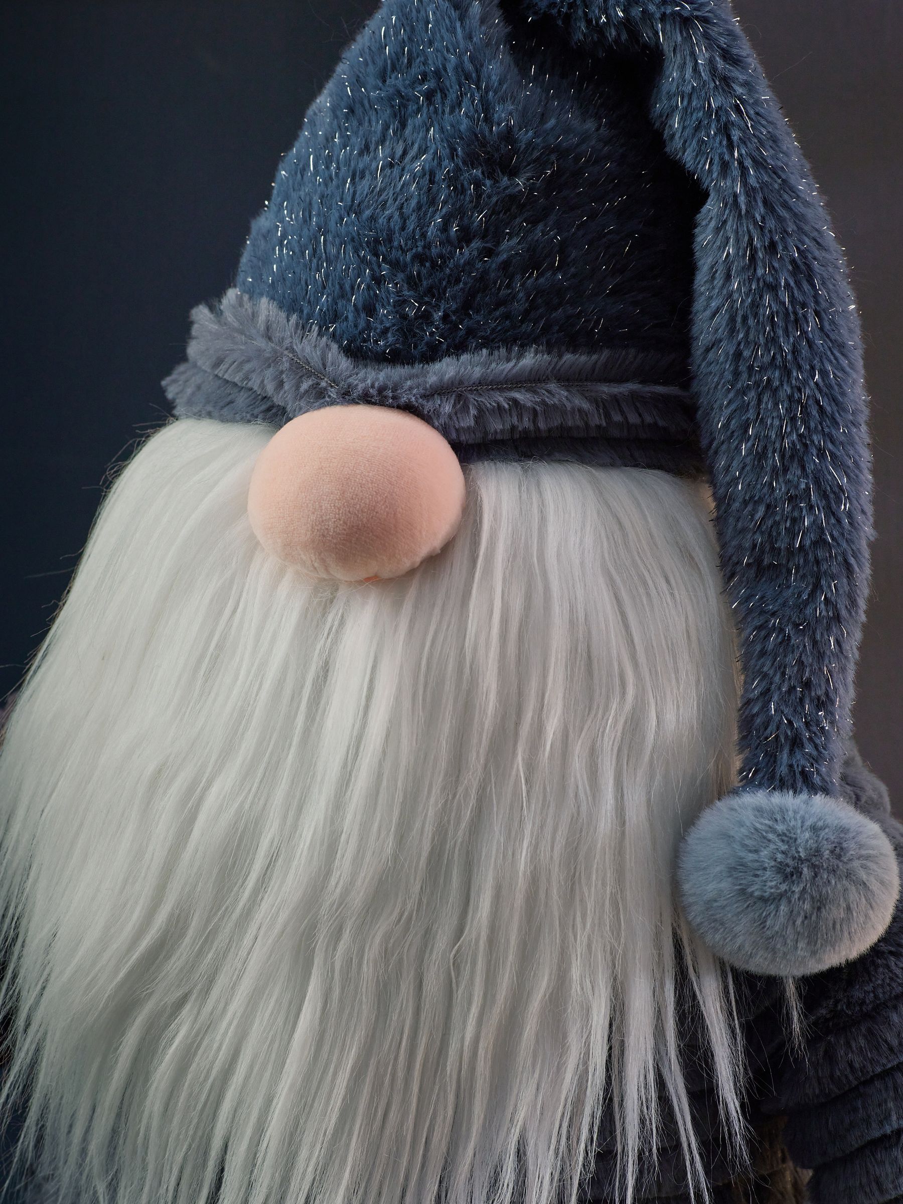 Buy Navy XL Extendable Leg Christmas Gonk Decoration from the Next UK ...