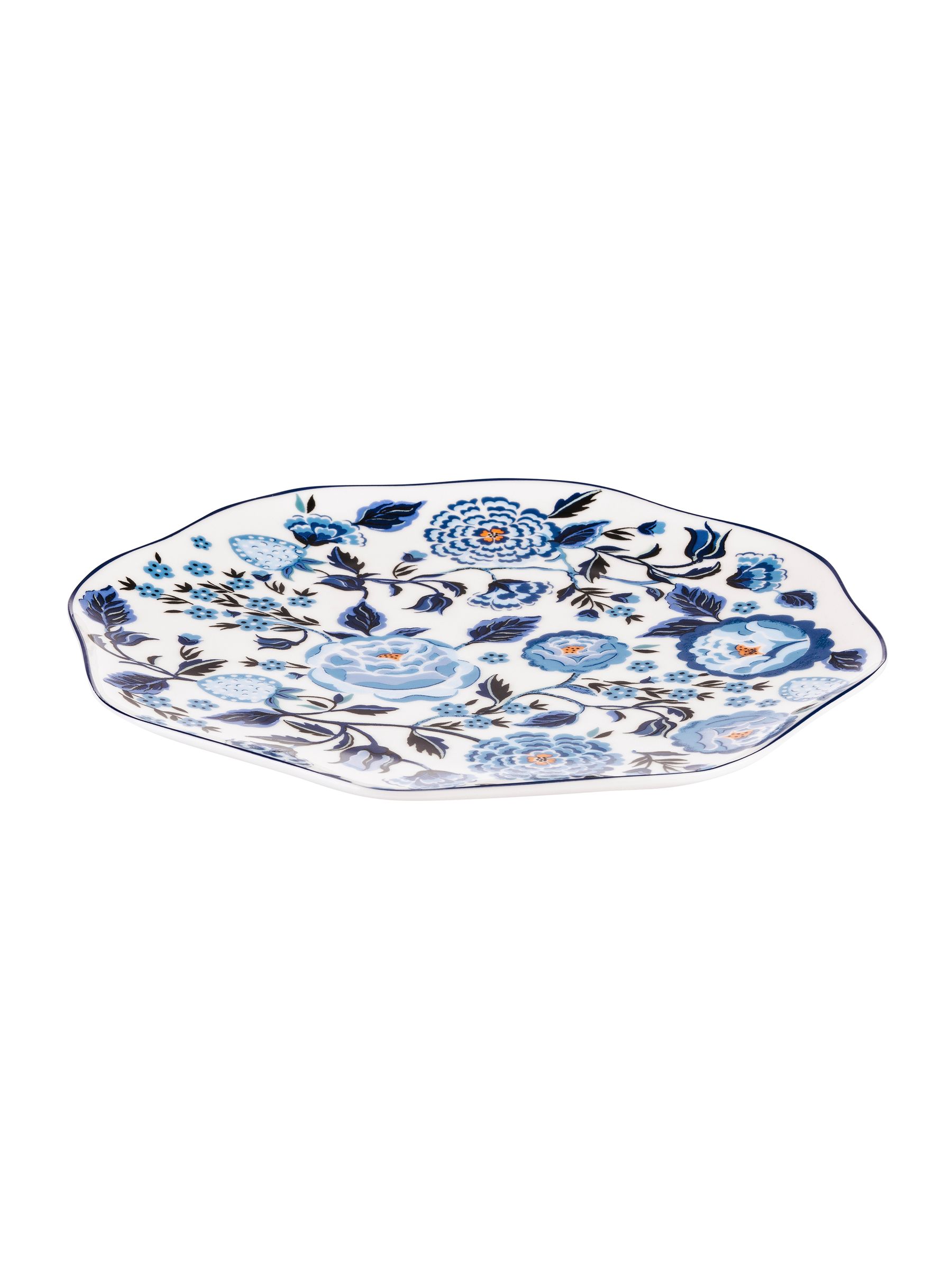 Buy Cath Kidston Blue Strawberry Garden 12 Piece Dinner Set from the ...