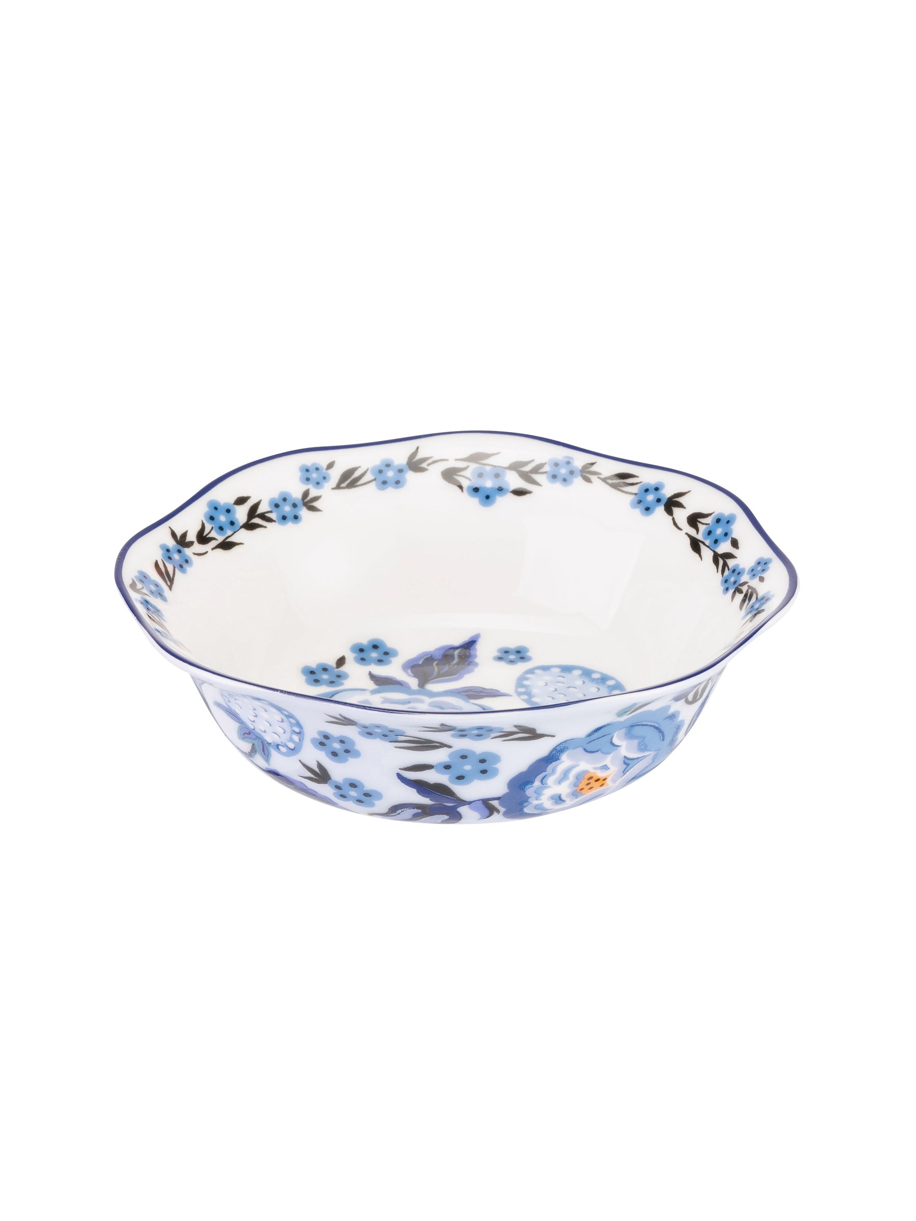 Buy Cath Kidston Blue Strawberry Garden 12 Piece Dinner Set from the ...