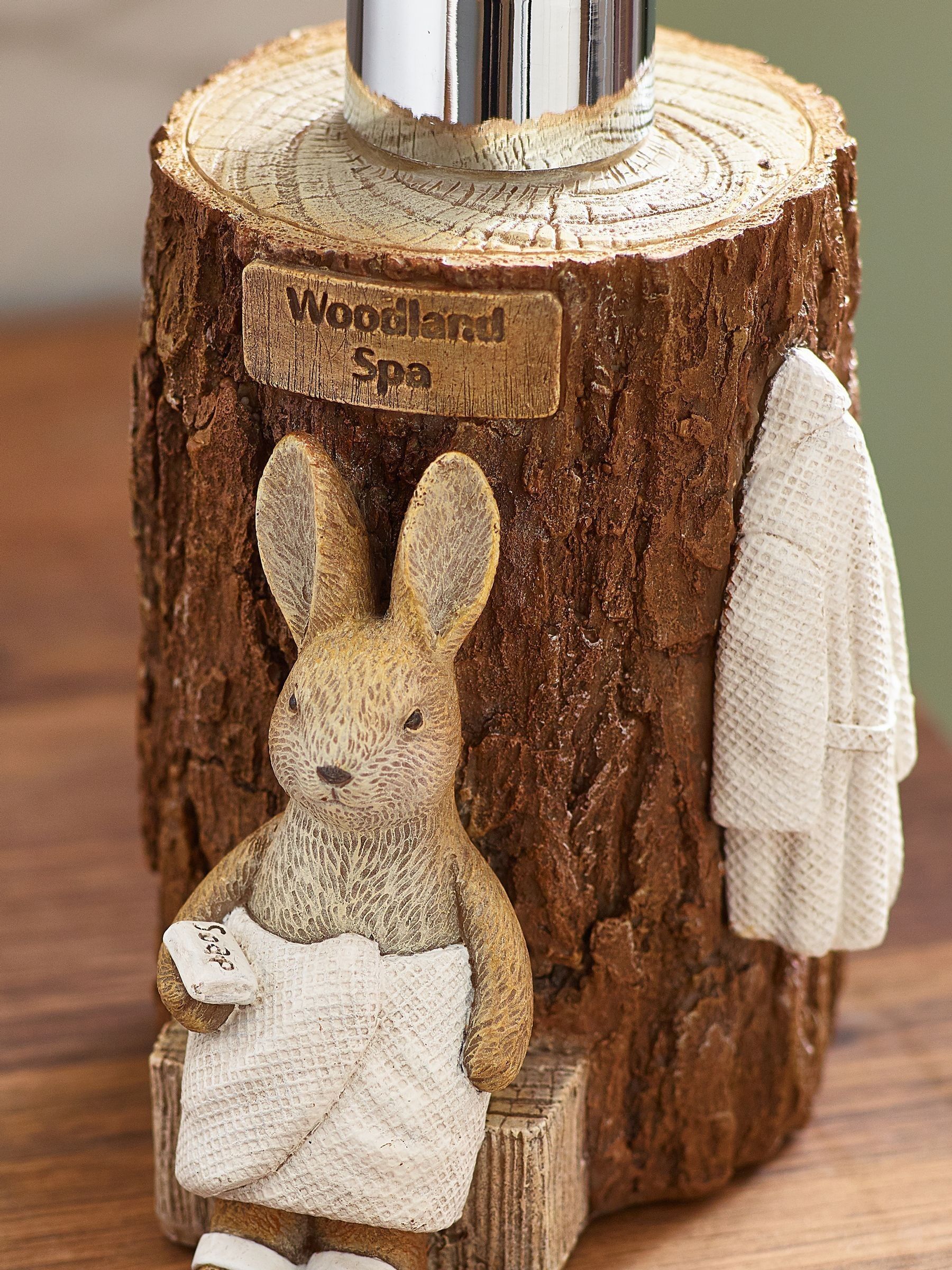 Buy Natural Woodland Spa Soap Dispenser from the Next UK online shop