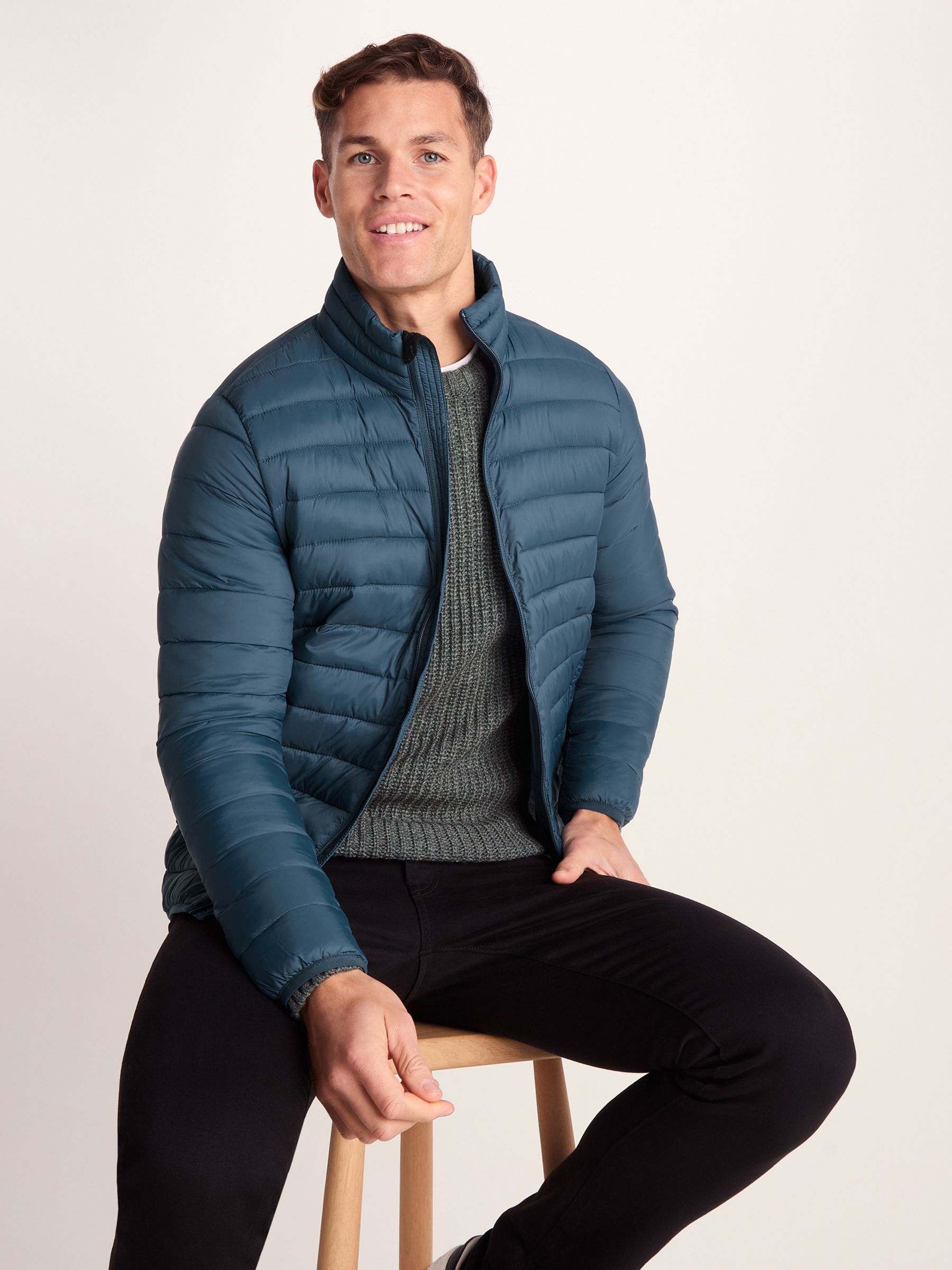 Buy Tog 24 Blue Gibson Insulated Jacket from Next Ireland