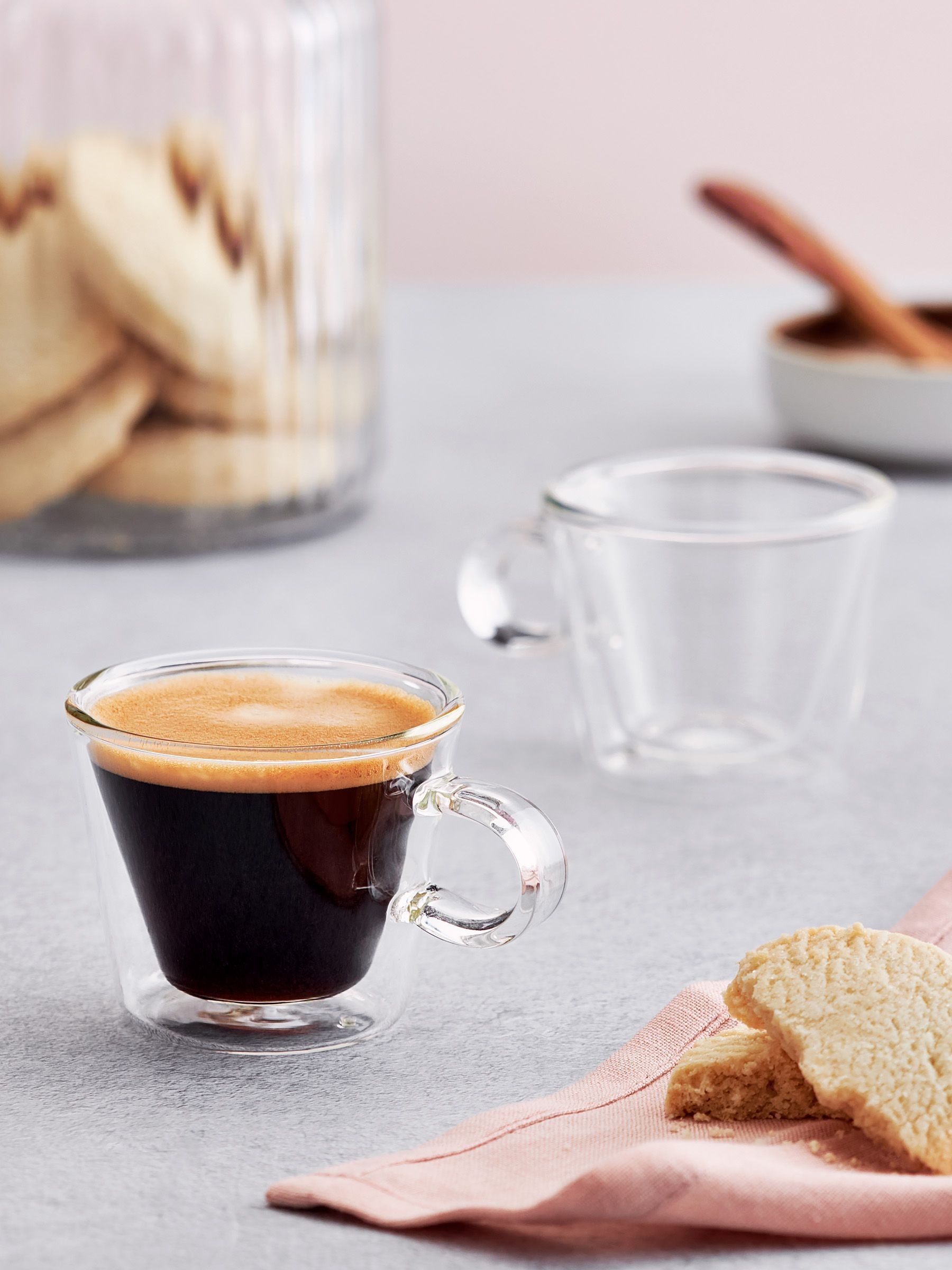 Buy Judge Clear Duo Flare Double Walled Espresso Glass Set from the ...