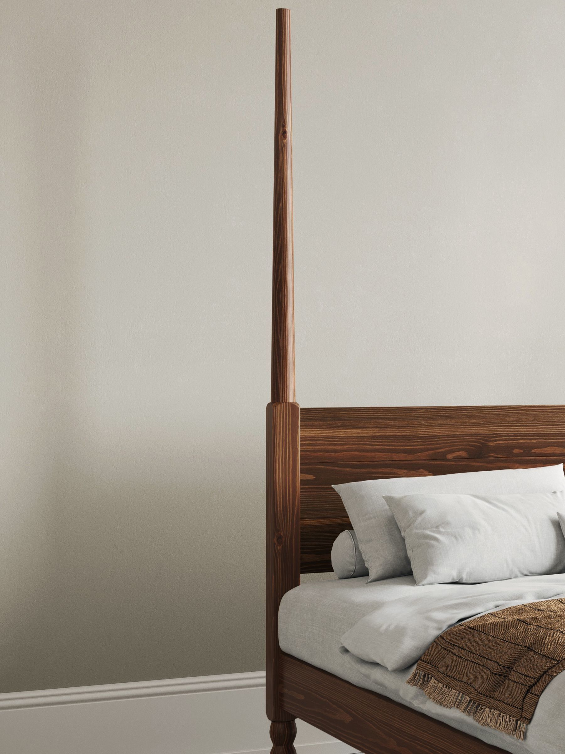 Buy Get Laid Beds Coffee Bean Moroccan Four Poster Turned Leg Solid ...