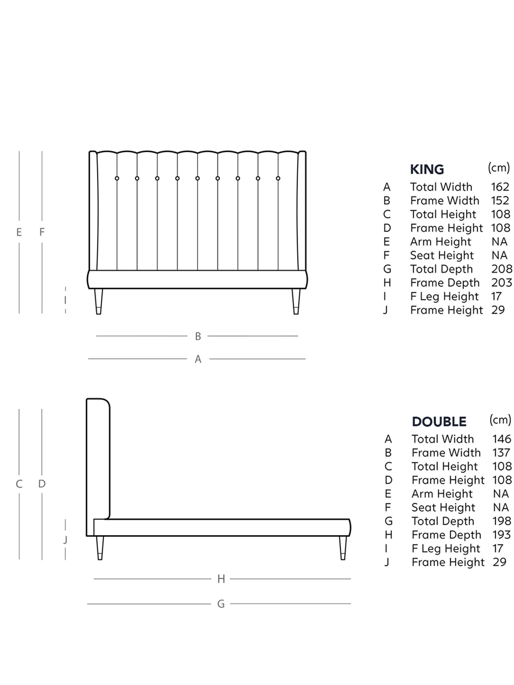 Buy Swoon Easy Velvet Fern Green Kipling Bed from the Next UK online shop