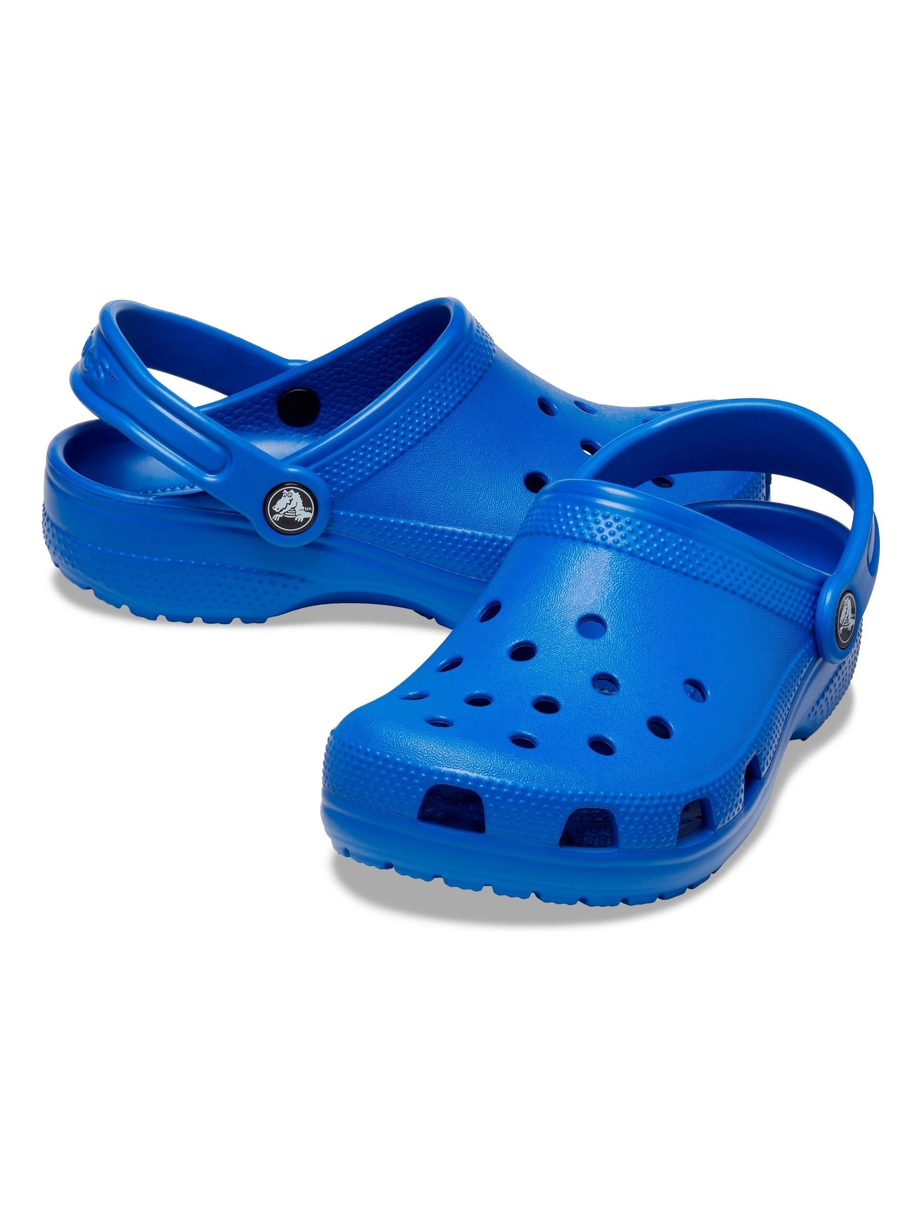 Buy Crocs Cobalt Blue Kids Unisex Classic Clogs from the Next UK online ...
