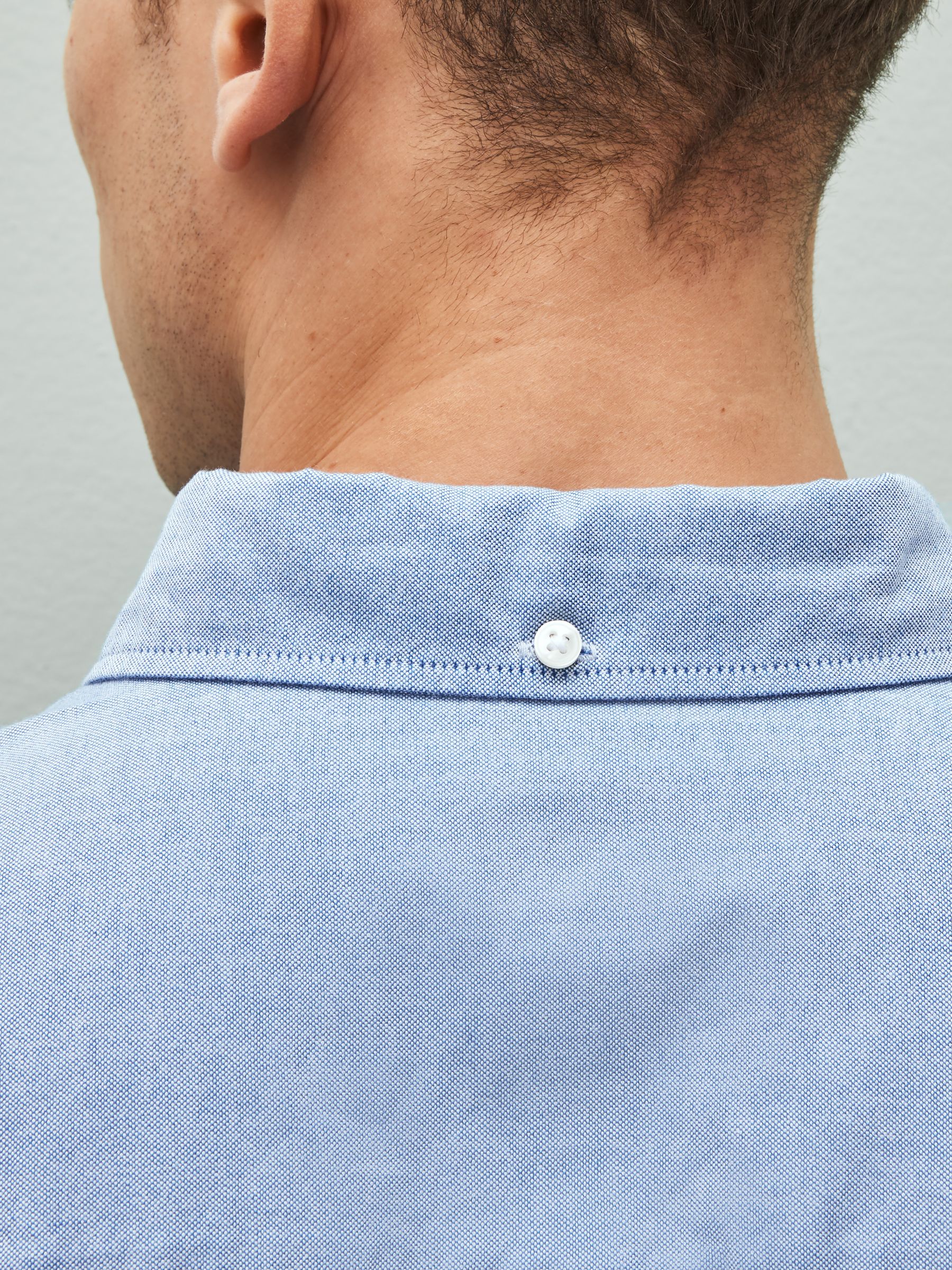 Buy Light Blue Regular Fit Short Sleeve Oxford Shirt from Next Canada