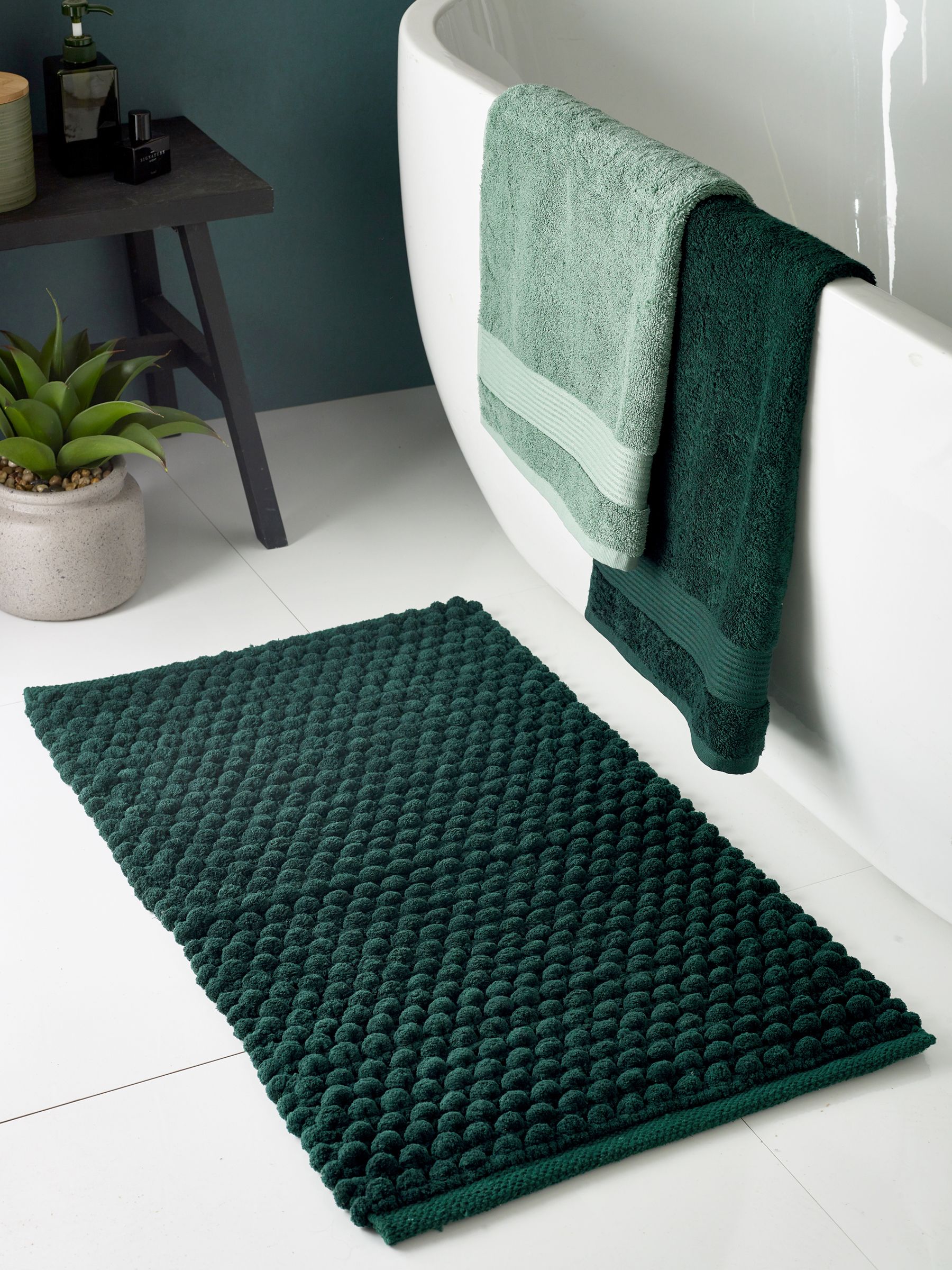 Buy Bottle Green Giant Bath Bobble Mat from the Next UK online shop