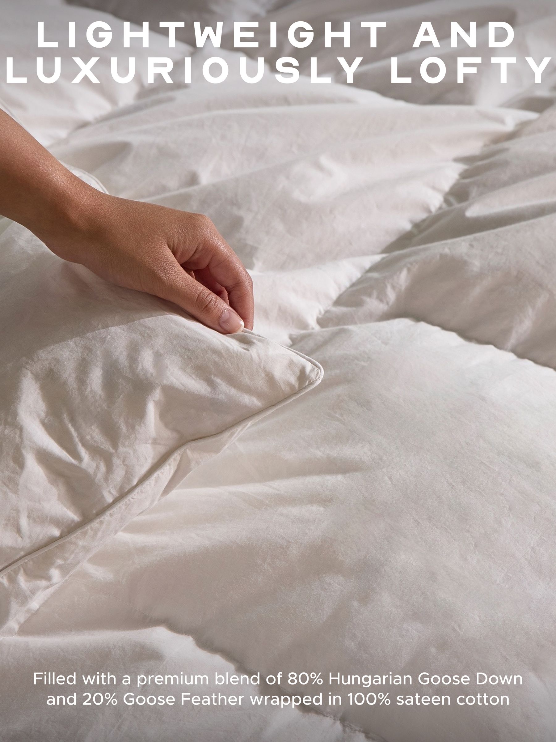 Buy Snuggledown Sumptious Hungarian Goose Down 10.5 Tog Duvet from the ...