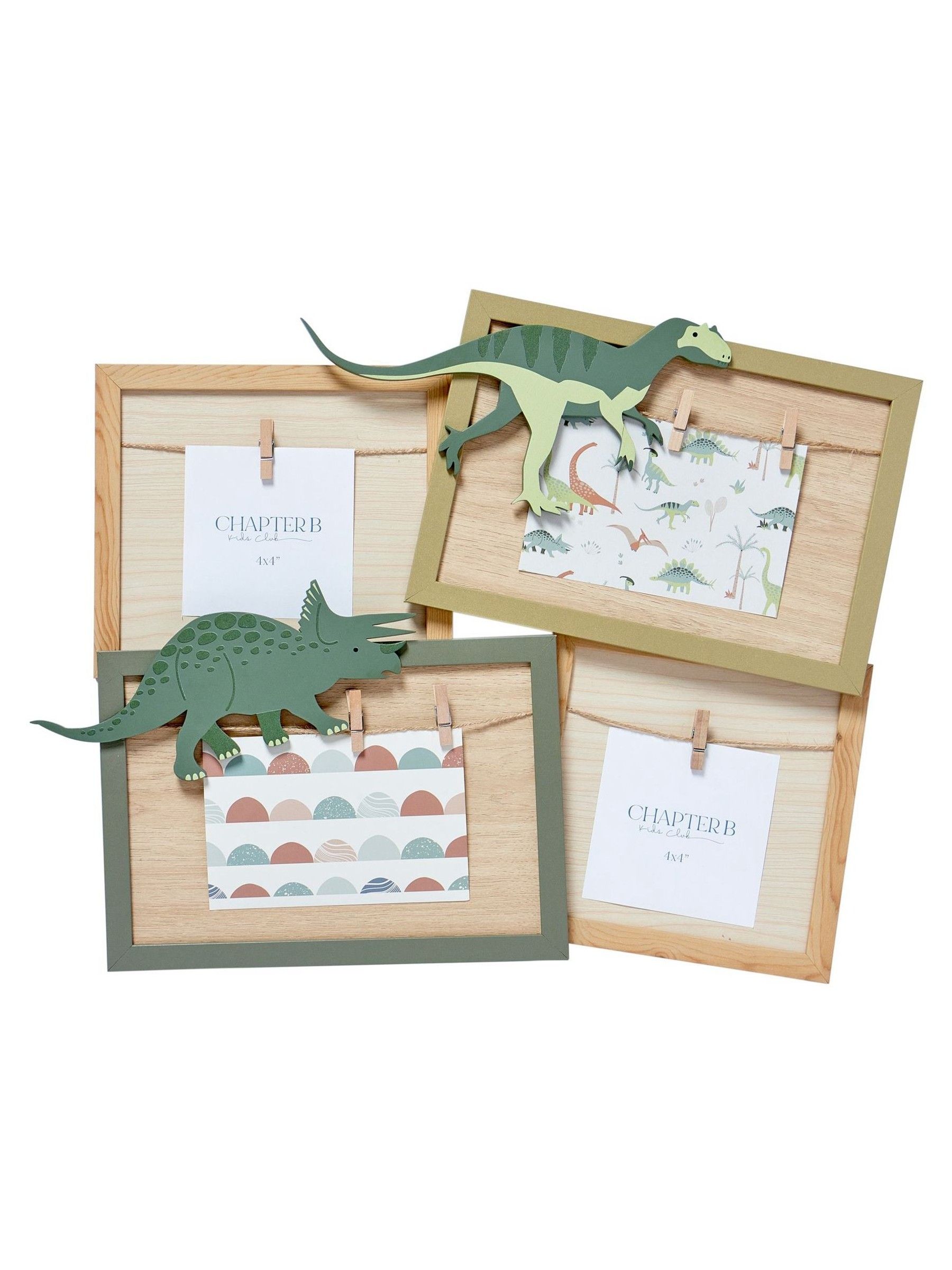 Buy Chapter B Green Kids Club Multi Photo Dino Frame from the Next UK ...