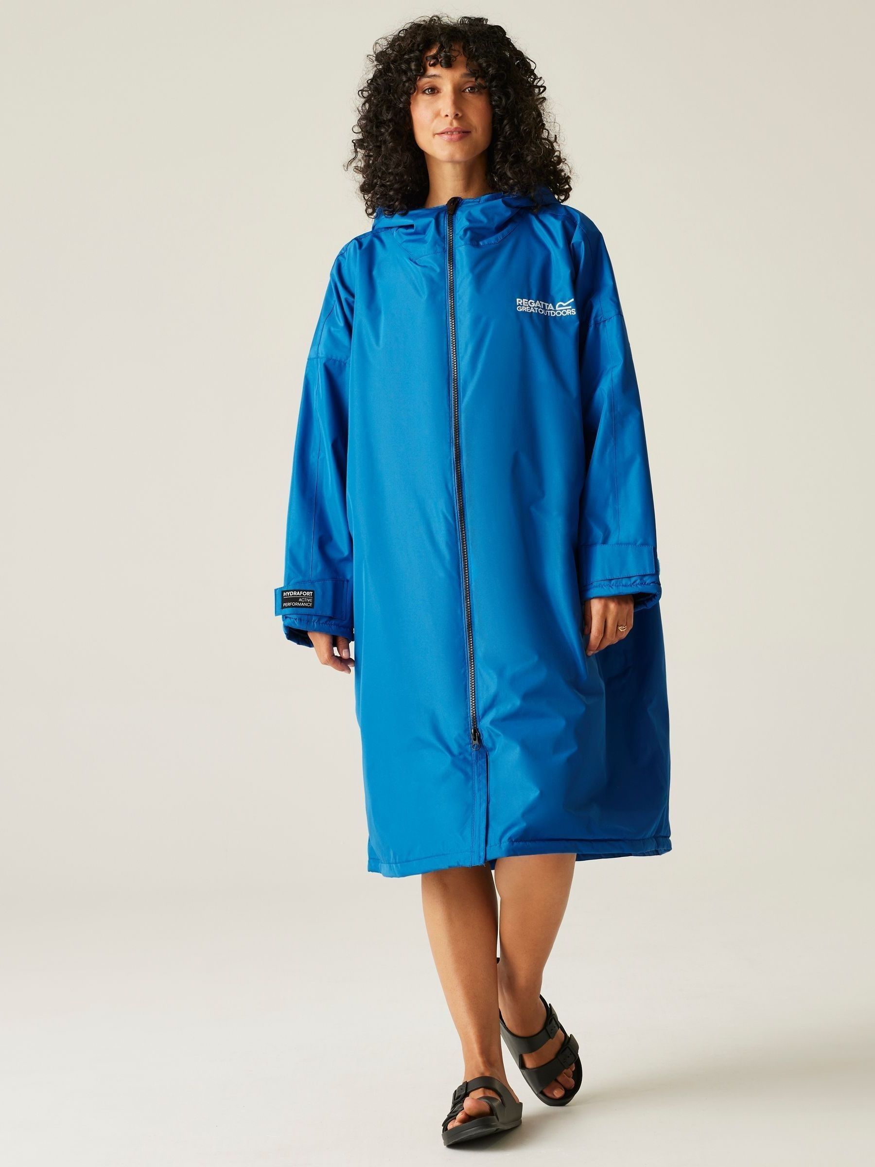 Buy Regatta Dark Sky Blue Adult Waterproof Changing Robe from the Next ...