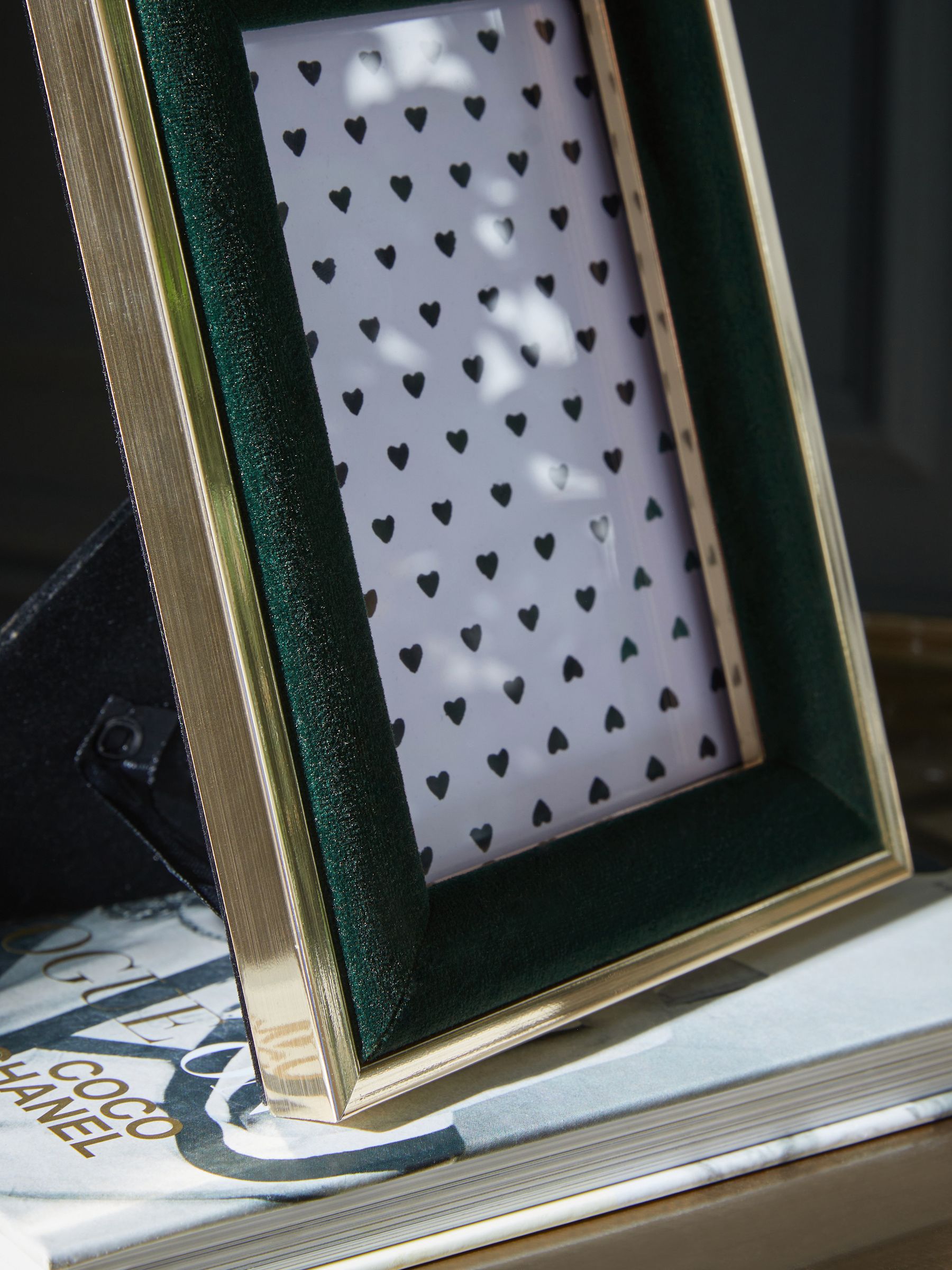 Buy Green Velvet Picture Frame from the Next UK online shop