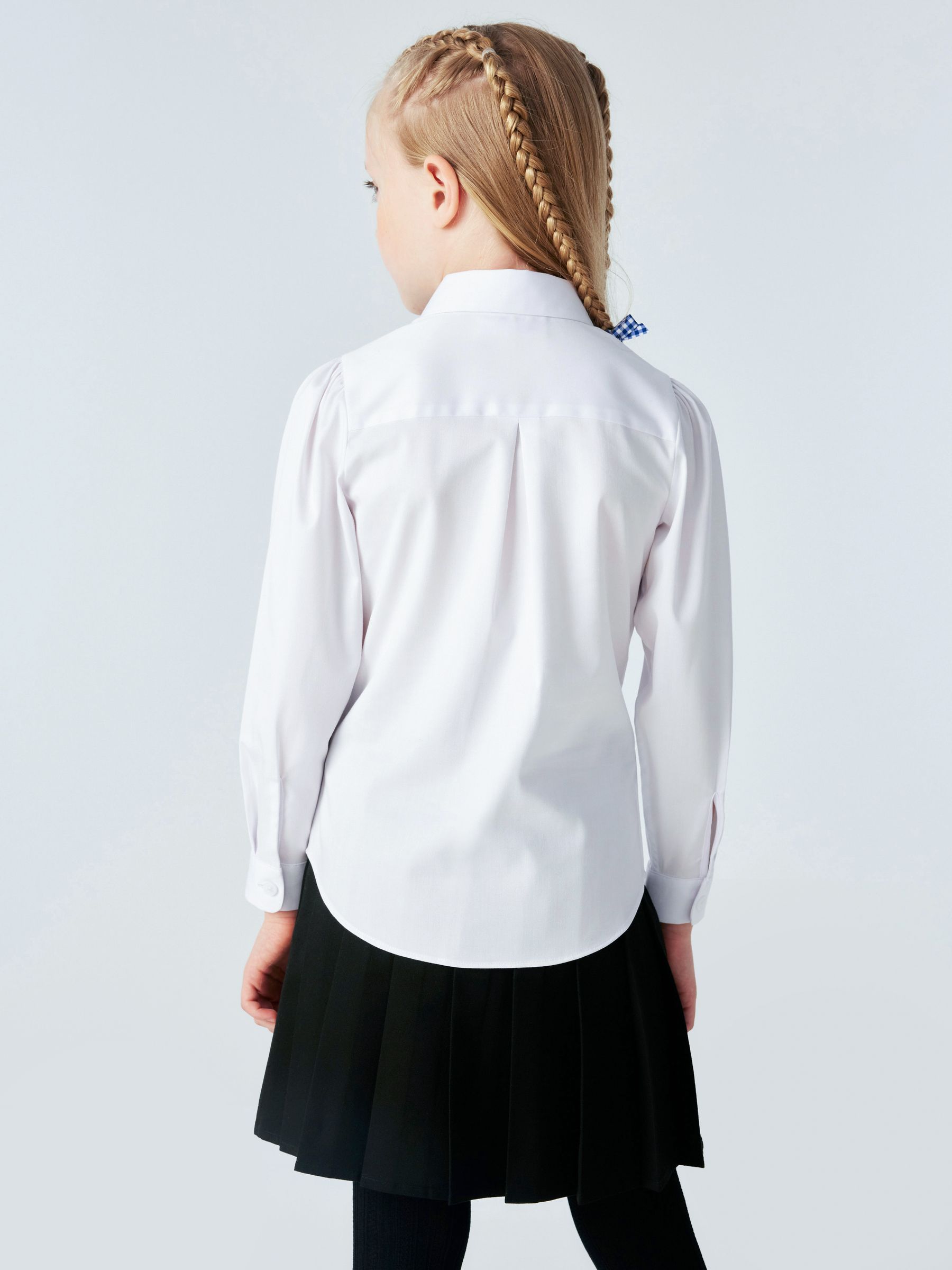 Buy Clarks White Clarks Long Sleeve Bow Shirt from the Next UK online shop
