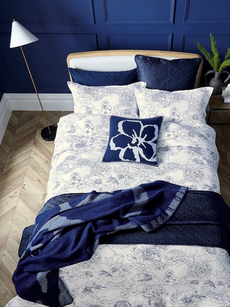 Buy Ted Baker Blue T Quilted Polysatin Throw from the Next UK online shop