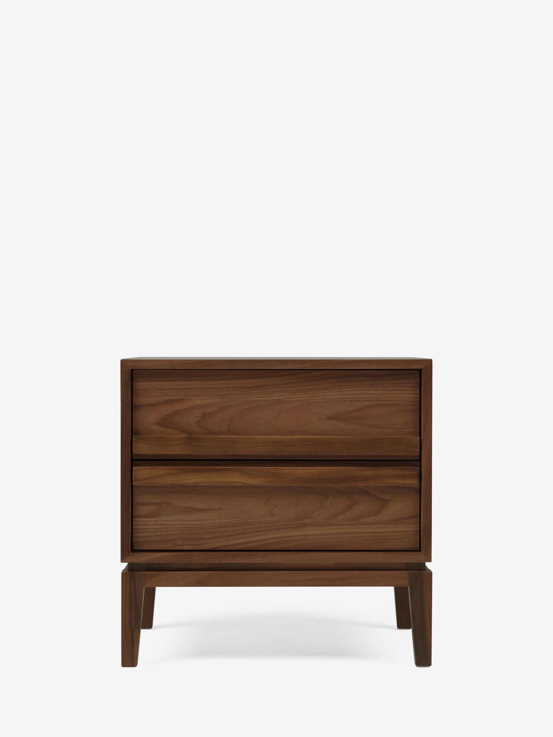 Buy Jasper Conran London Brown 2 Drawer Belgrave Walnut 2 Drawer Bedside from the Next UK online ...