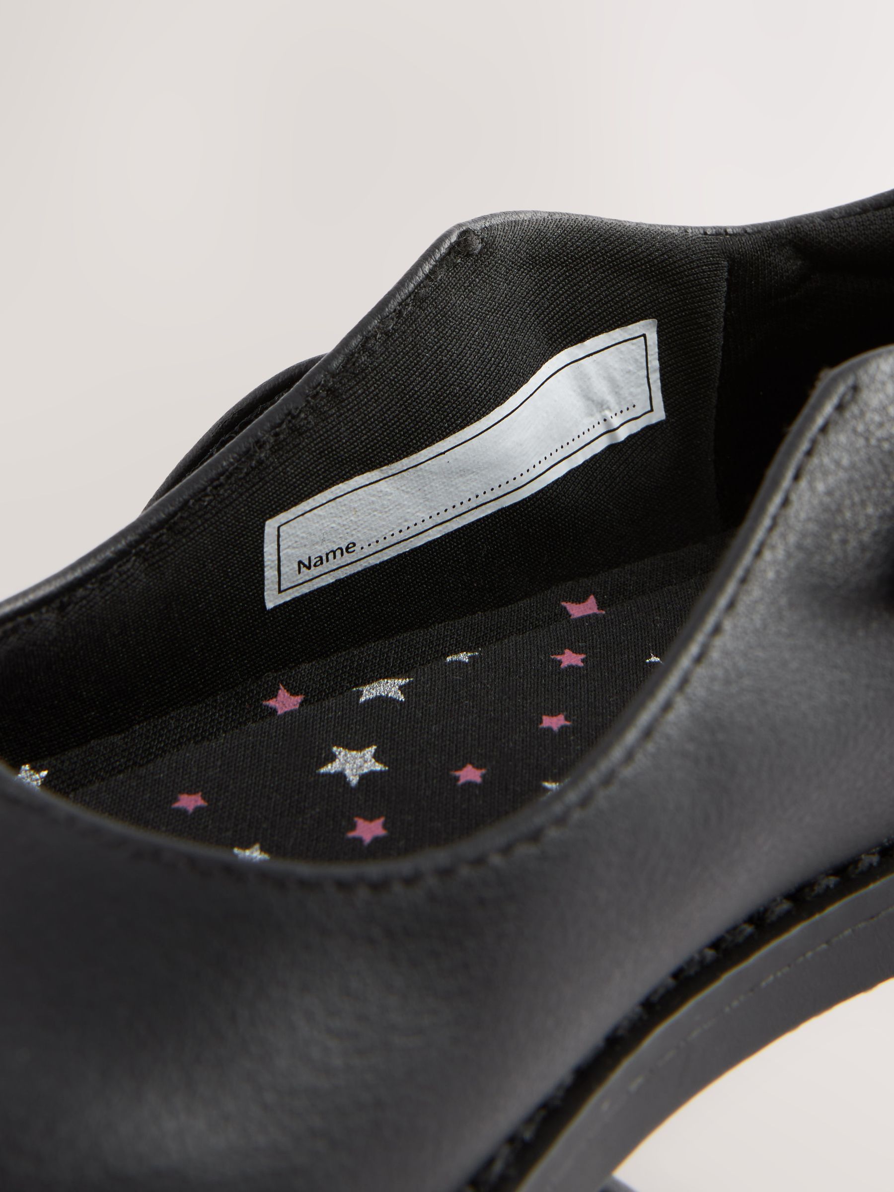 Buy Black Matt School Mary Jane Crepe Sole Shoes from Next United Arab ...