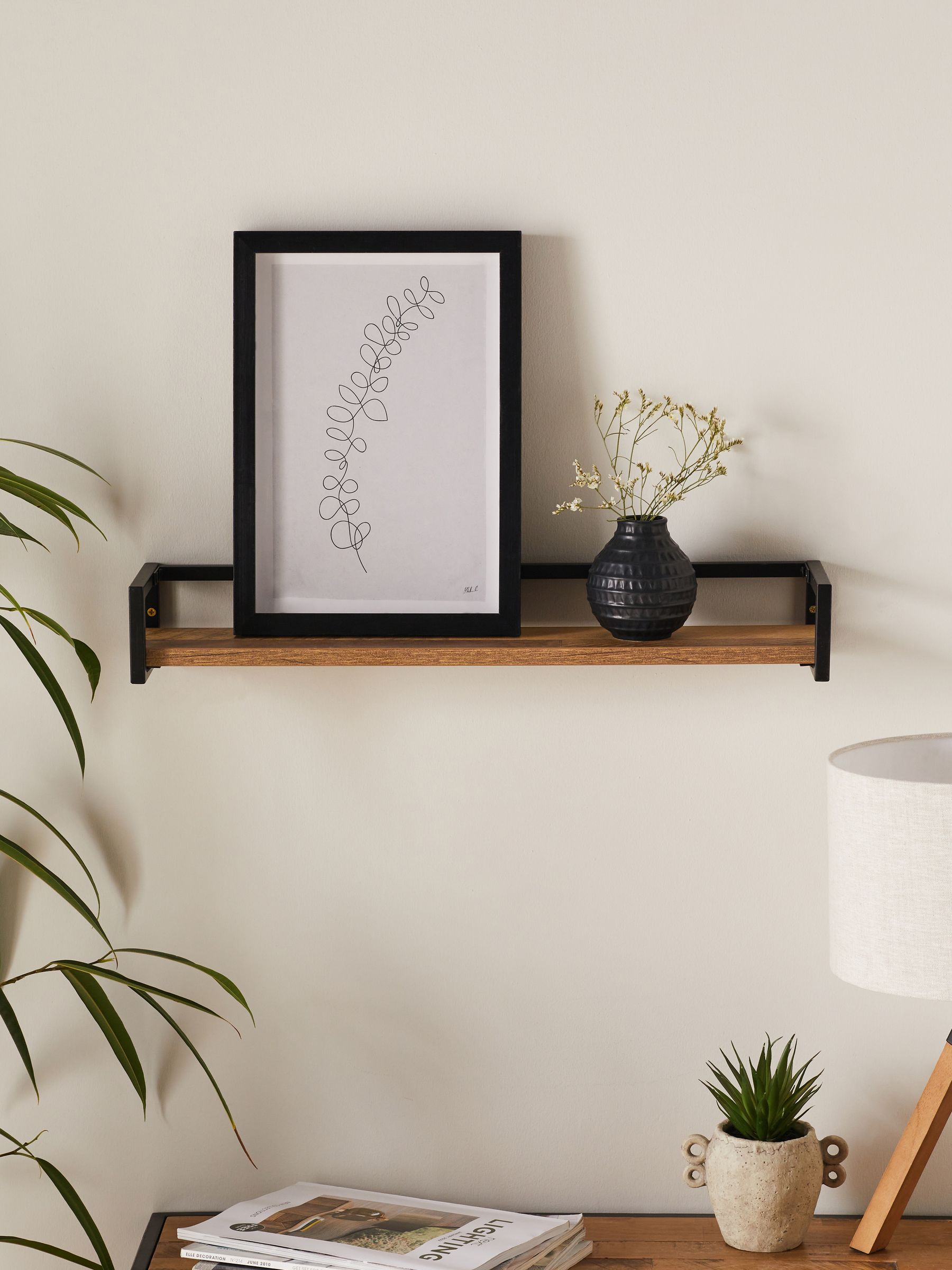 Buy Dark Bronx Wall Shelf from the Next UK online shop