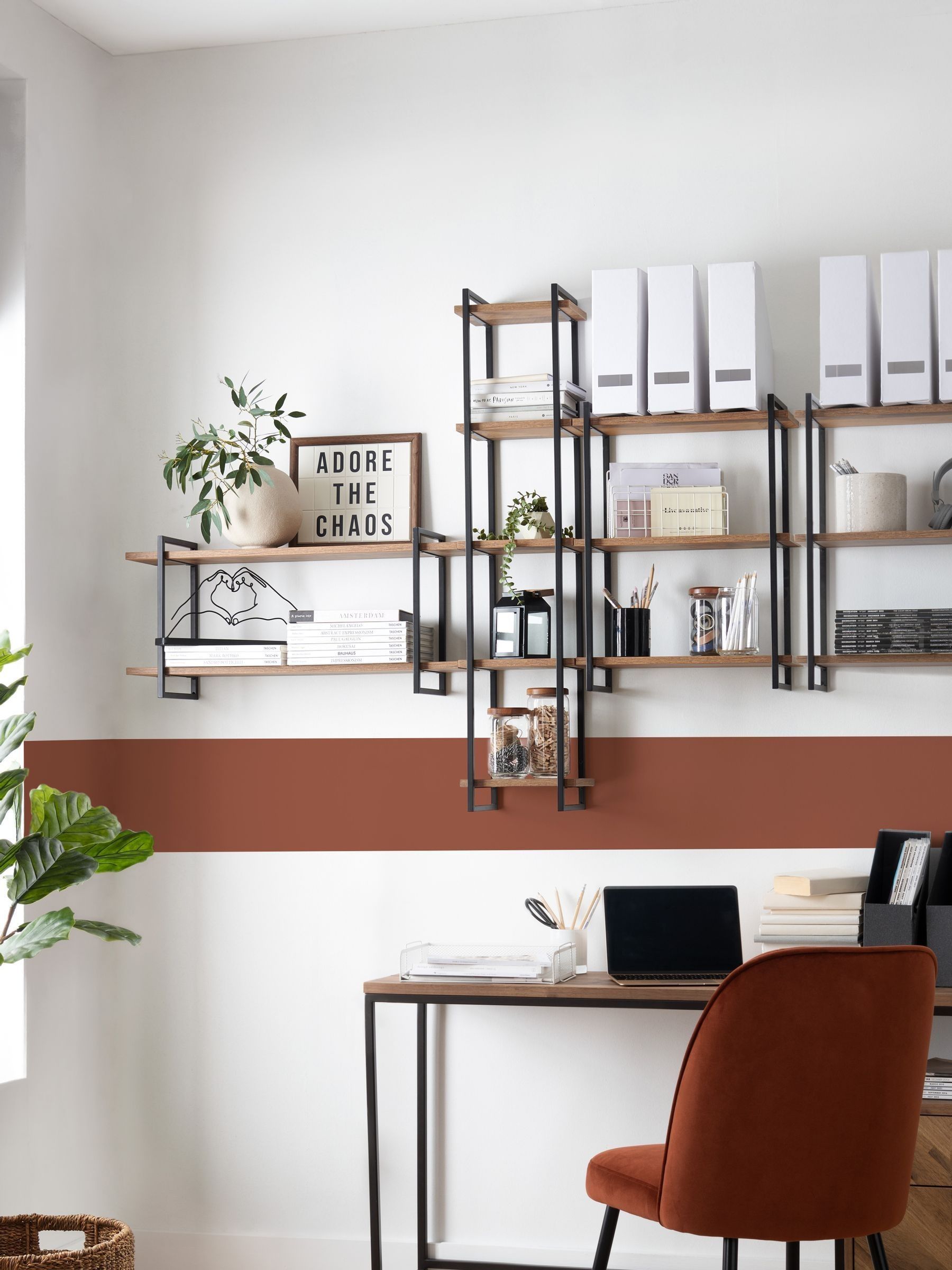 Buy Dark Bronx Wall Shelf from the Next UK online shop