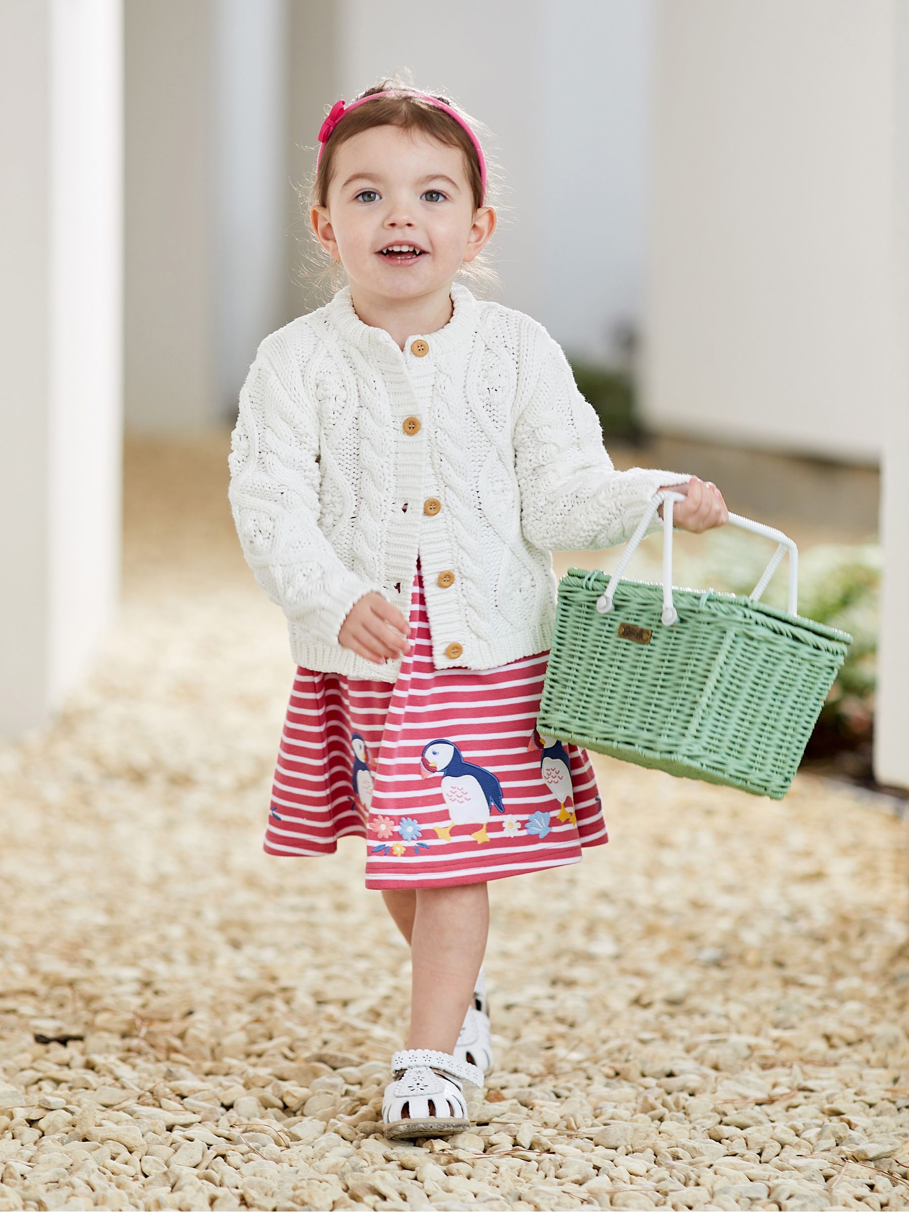 Buy JoJo Maman Bébé Cream Cosy Cable Cardigan from Next Ireland