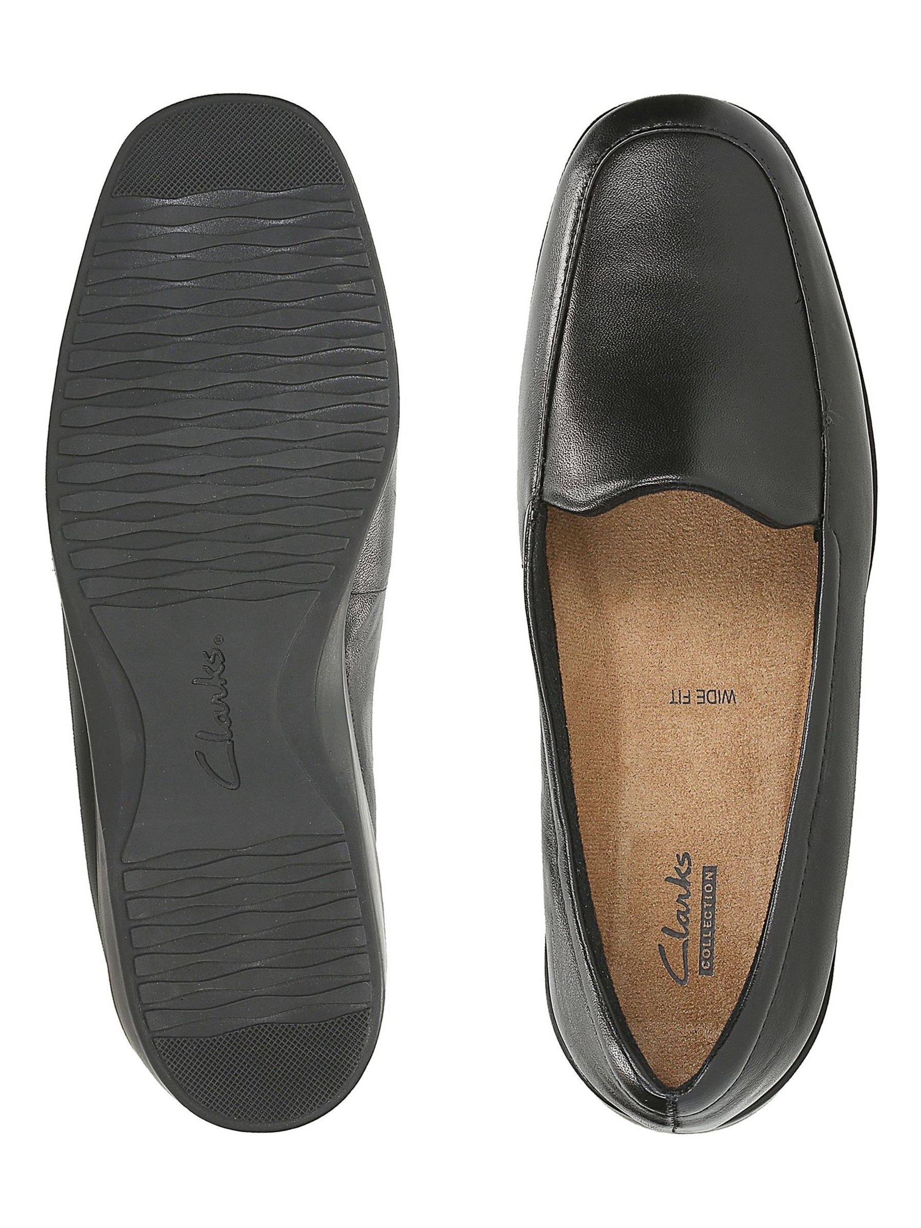 Clarks wide fit womens store