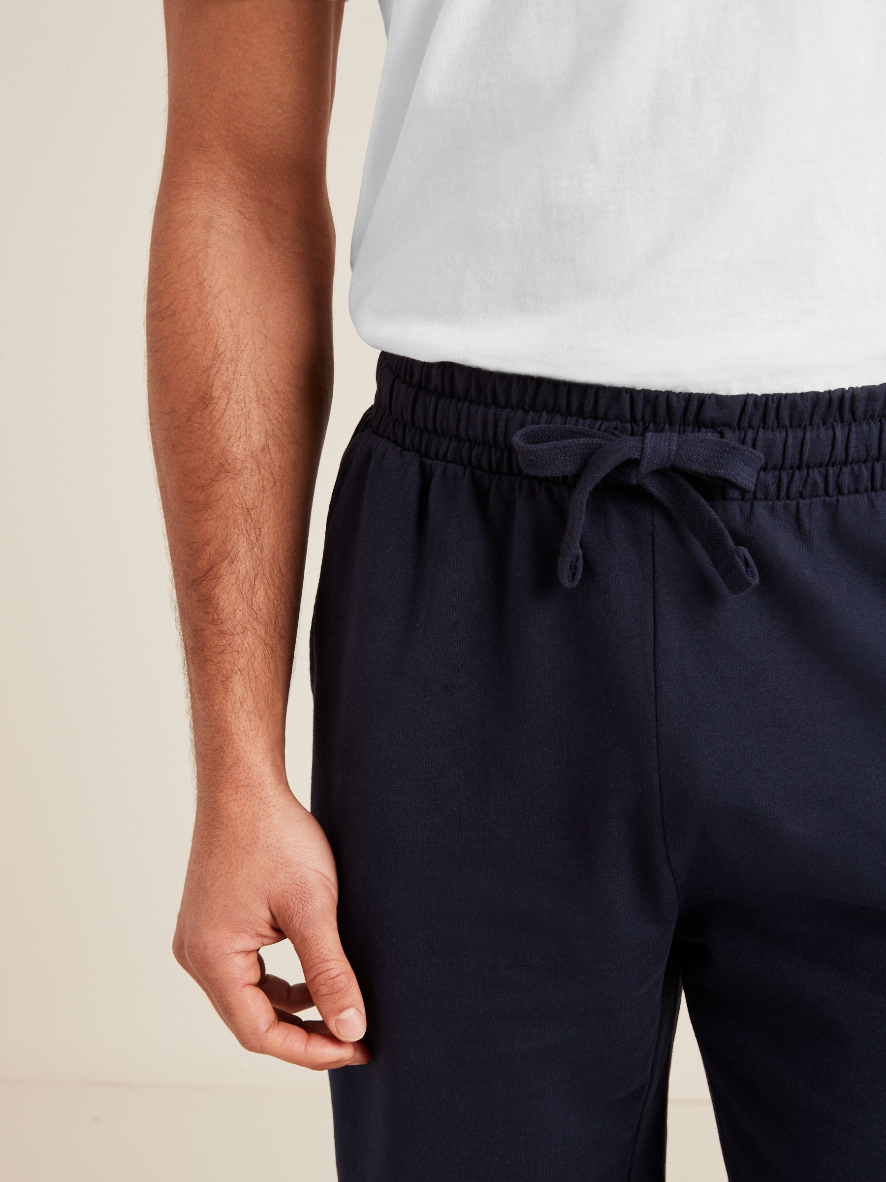 Buy Navy Blue/Grey/Black Loopback Soft Touch Shorts 3 Pack from the ...