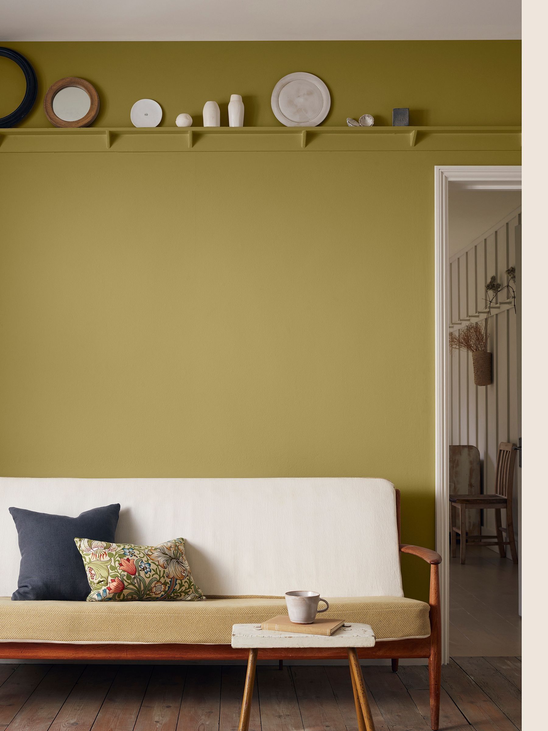 Buy Morris & Co. Twining Vine Green Matt Emulsion Paint from the Next ...