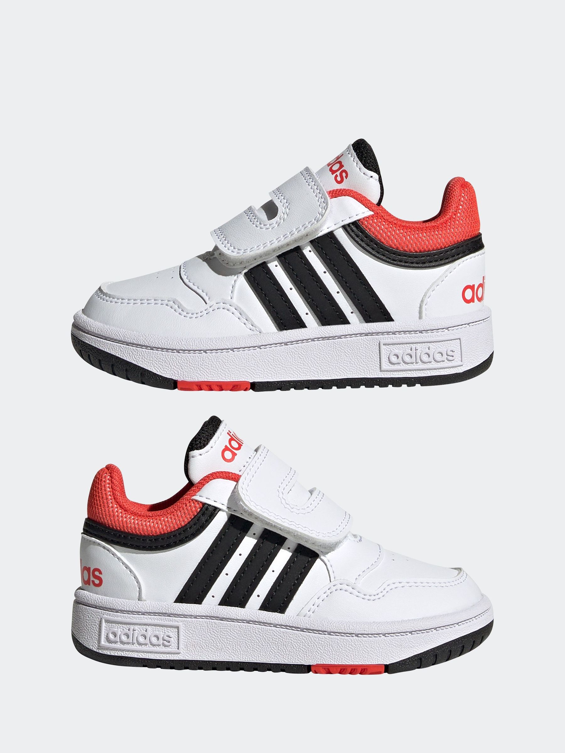Buy adidas White Hoops Trainers from the Next UK online shop
