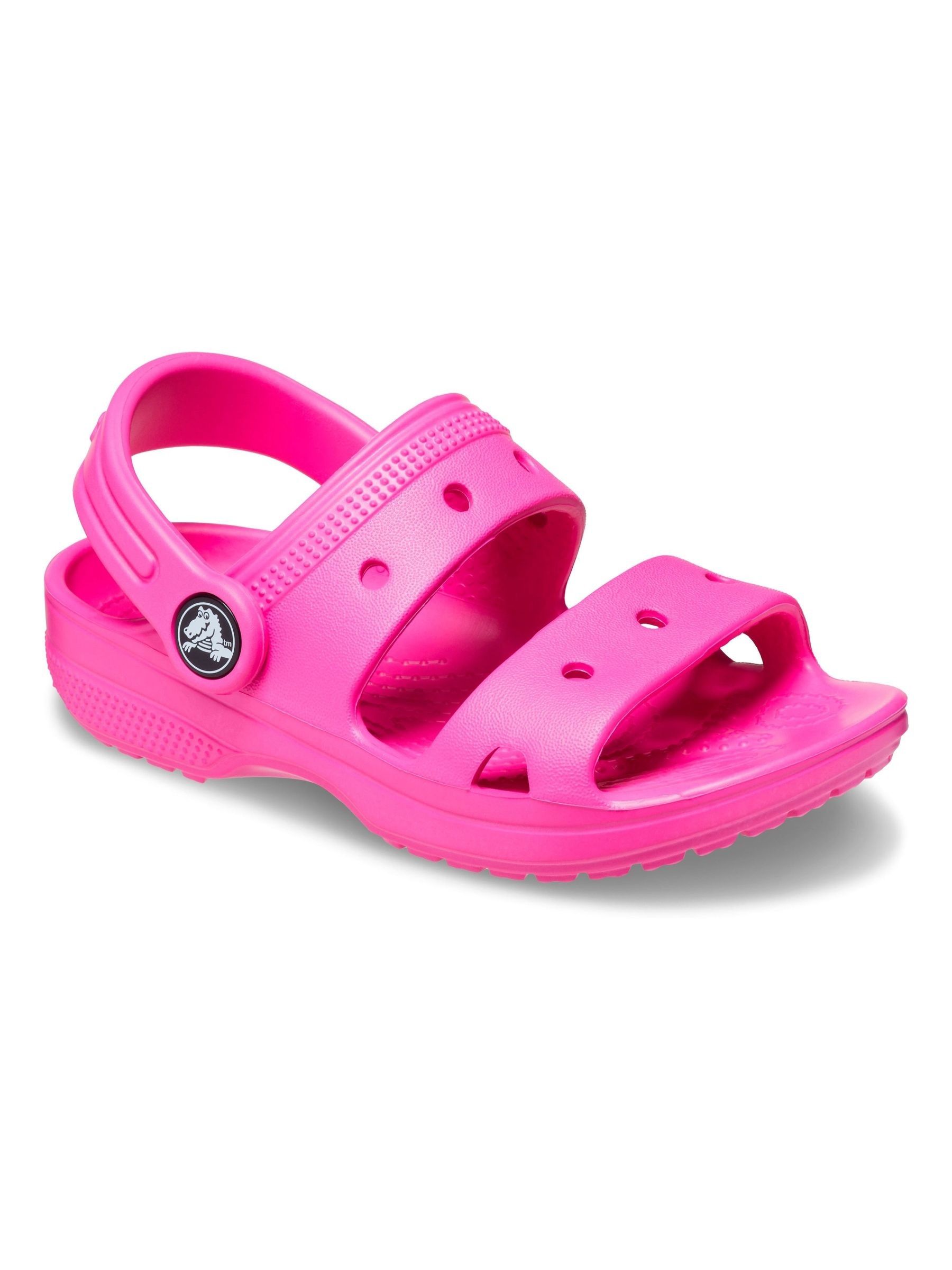 Crocs pink sandals store
