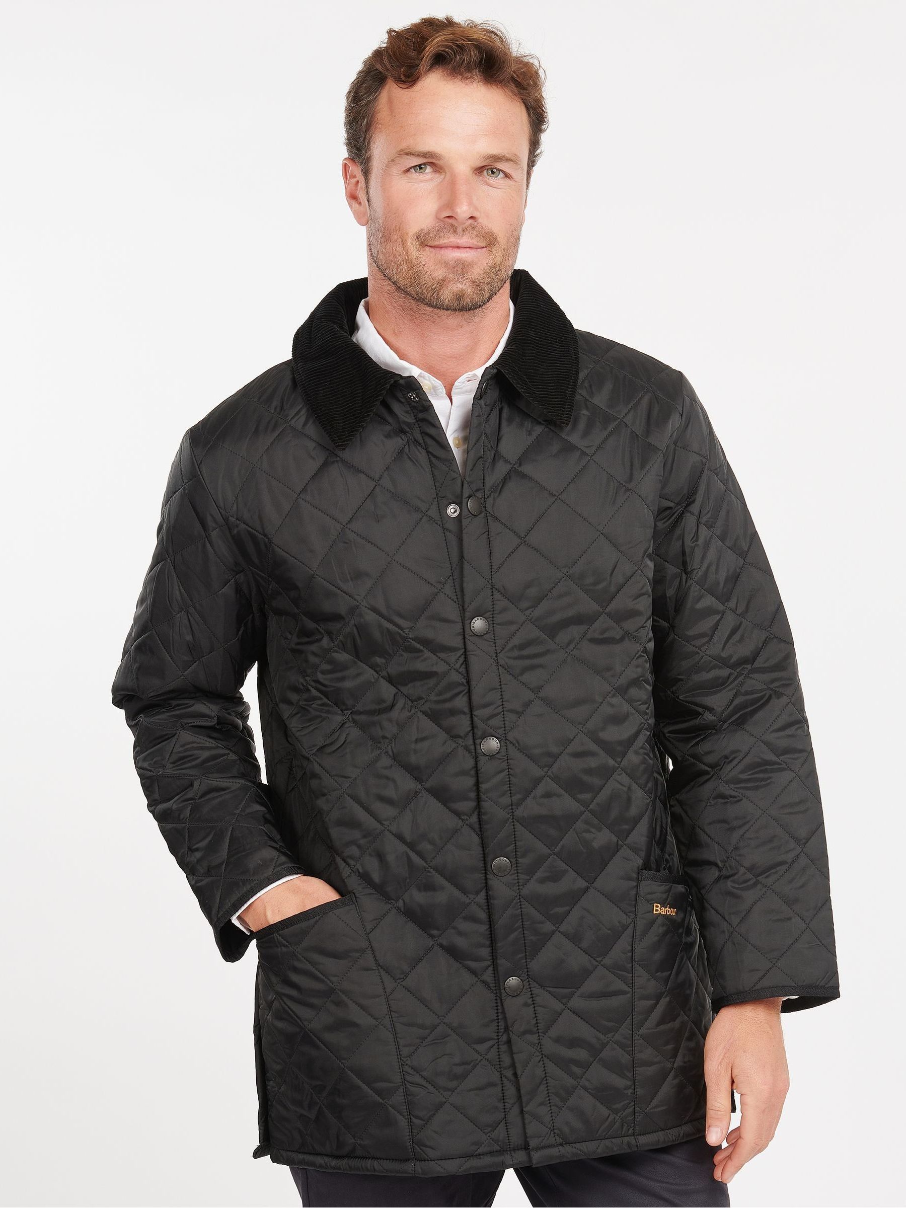 Buy Barbour® Black Liddesdale Quilt Jacket from the Next UK online shop
