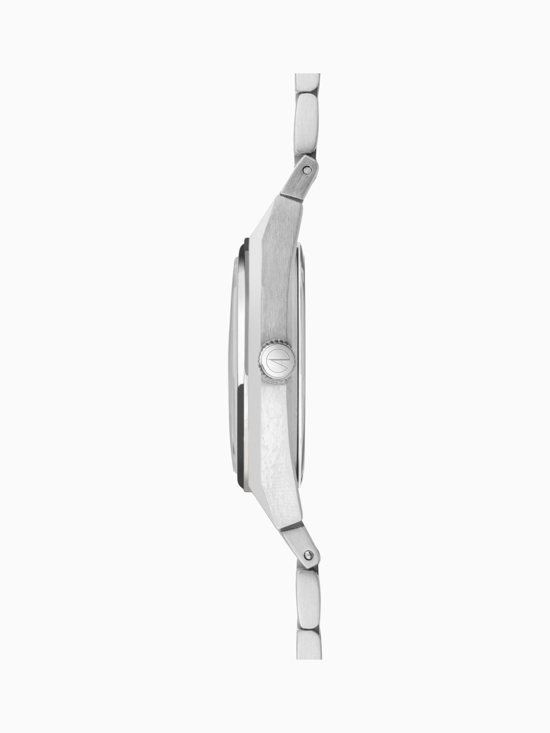 Buy Accurist Mens Silver Tone Origin Stainless Steel Bracelet Analogue ...