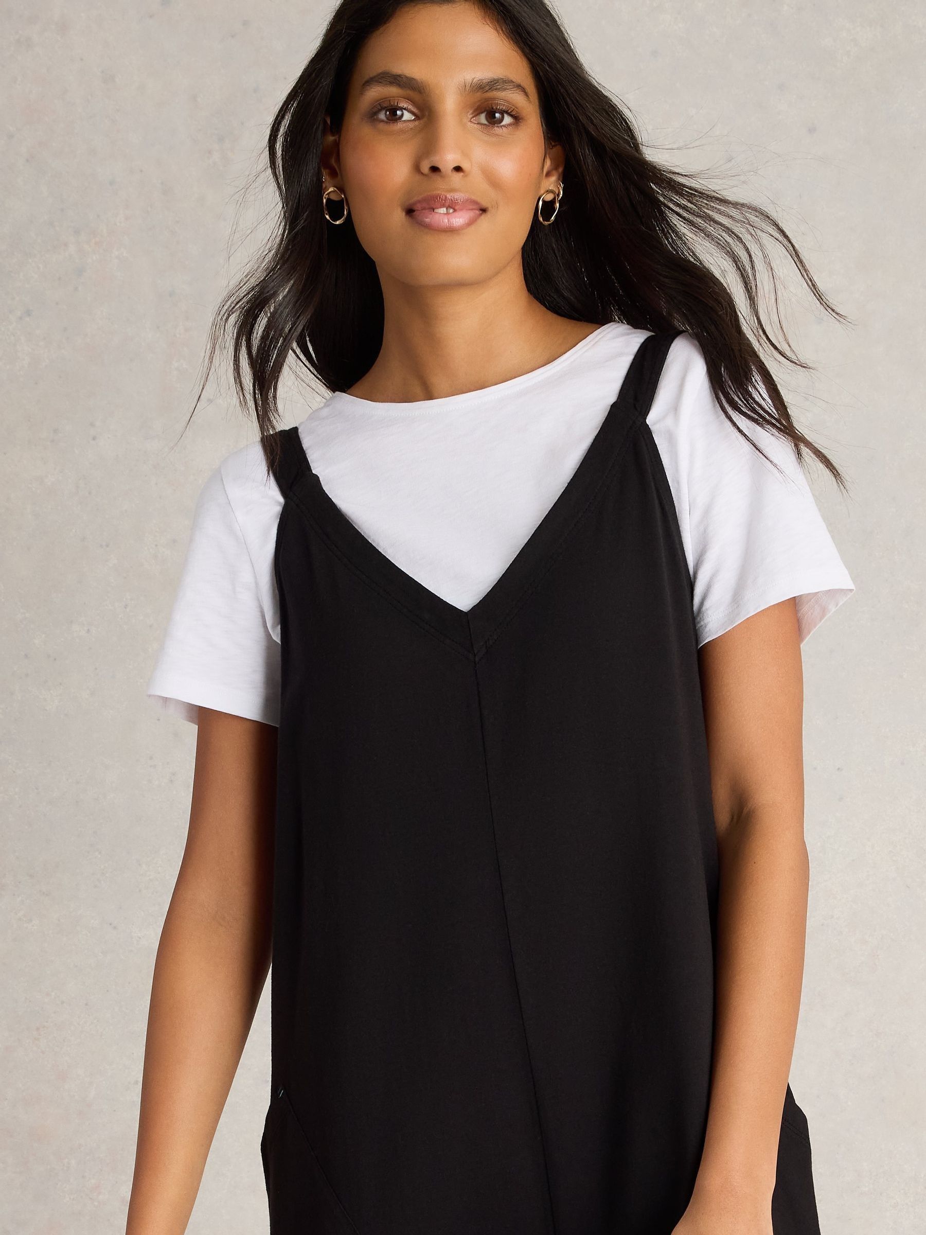 Buy White Stuff Black Jersey Selina Jumpsuit from the Next UK online shop