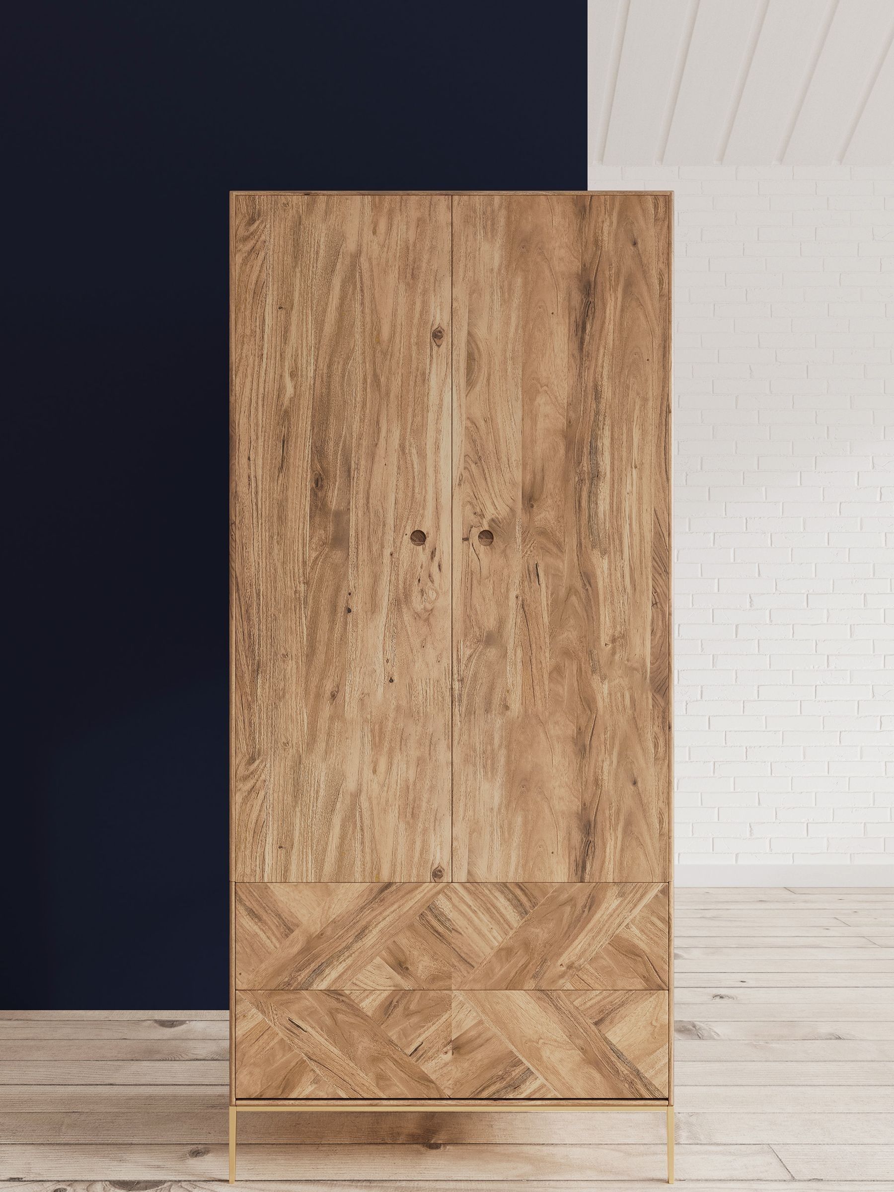 Buy Swoon Natural Norrebro Wardrobe from the Next UK online shop