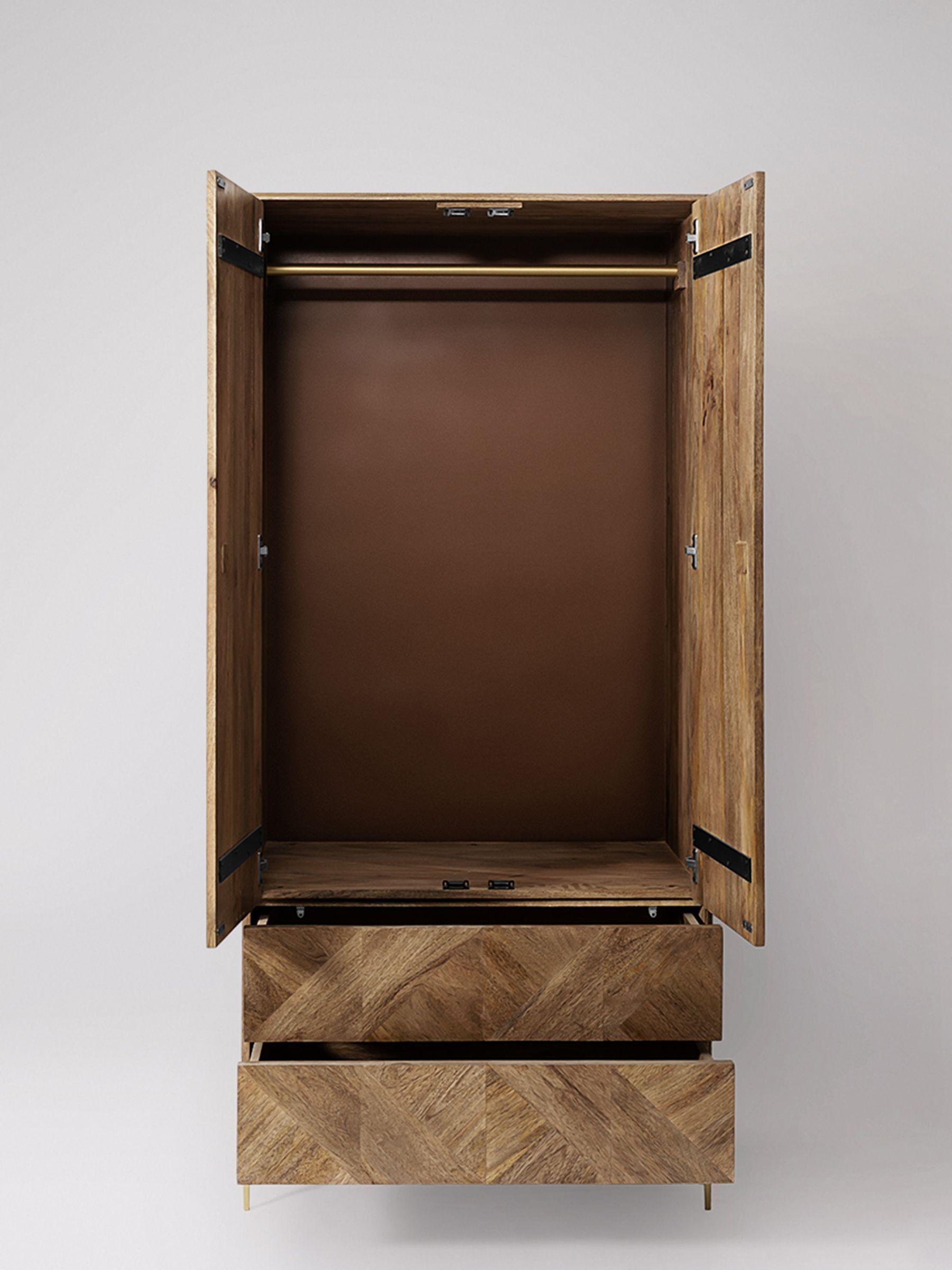 Buy Swoon Natural Norrebro Wardrobe from the Next UK online shop