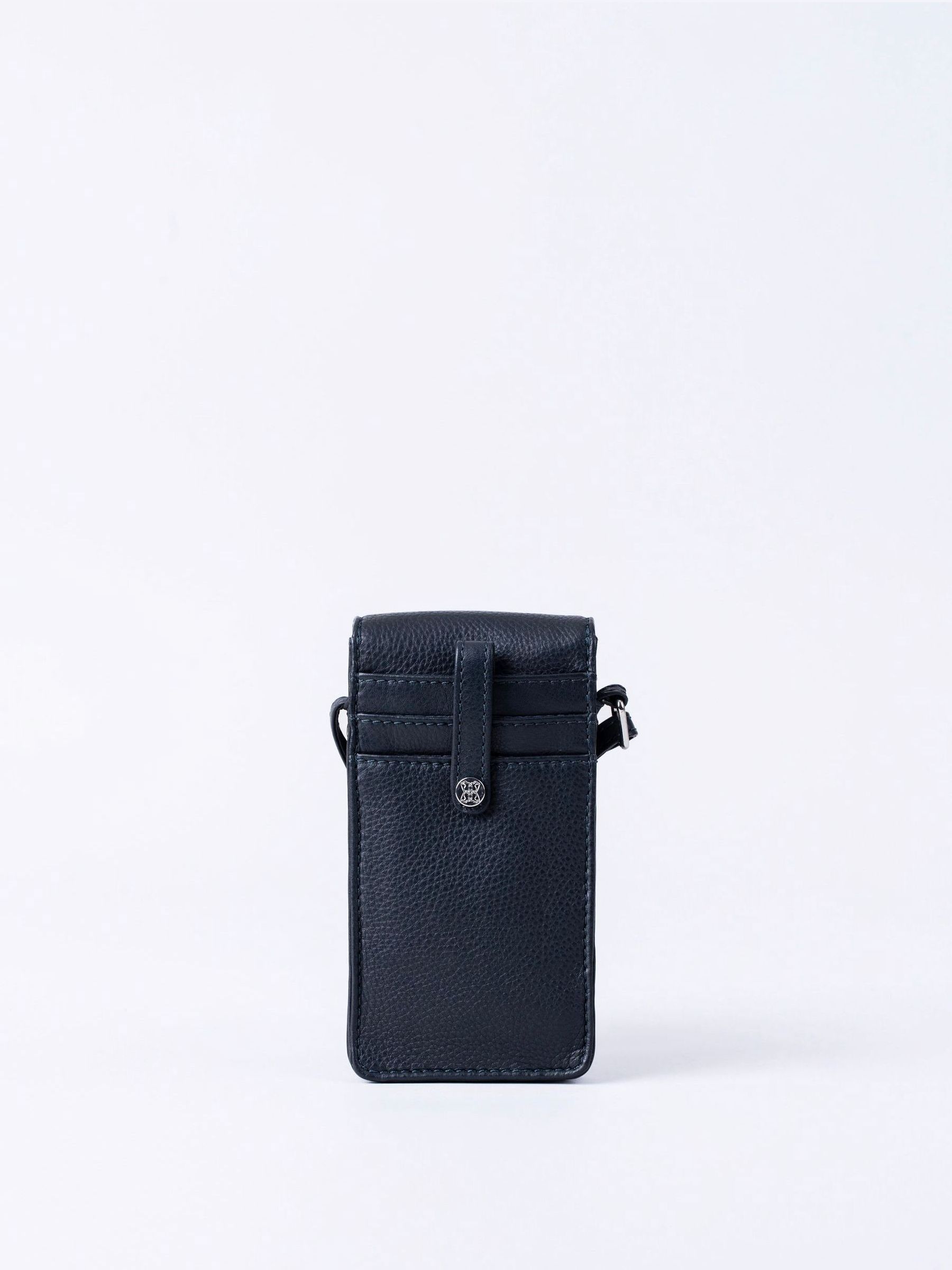 Buy Lakeland Leather Navy Cross-Body Phone Pouch Bag from the Next UK ...