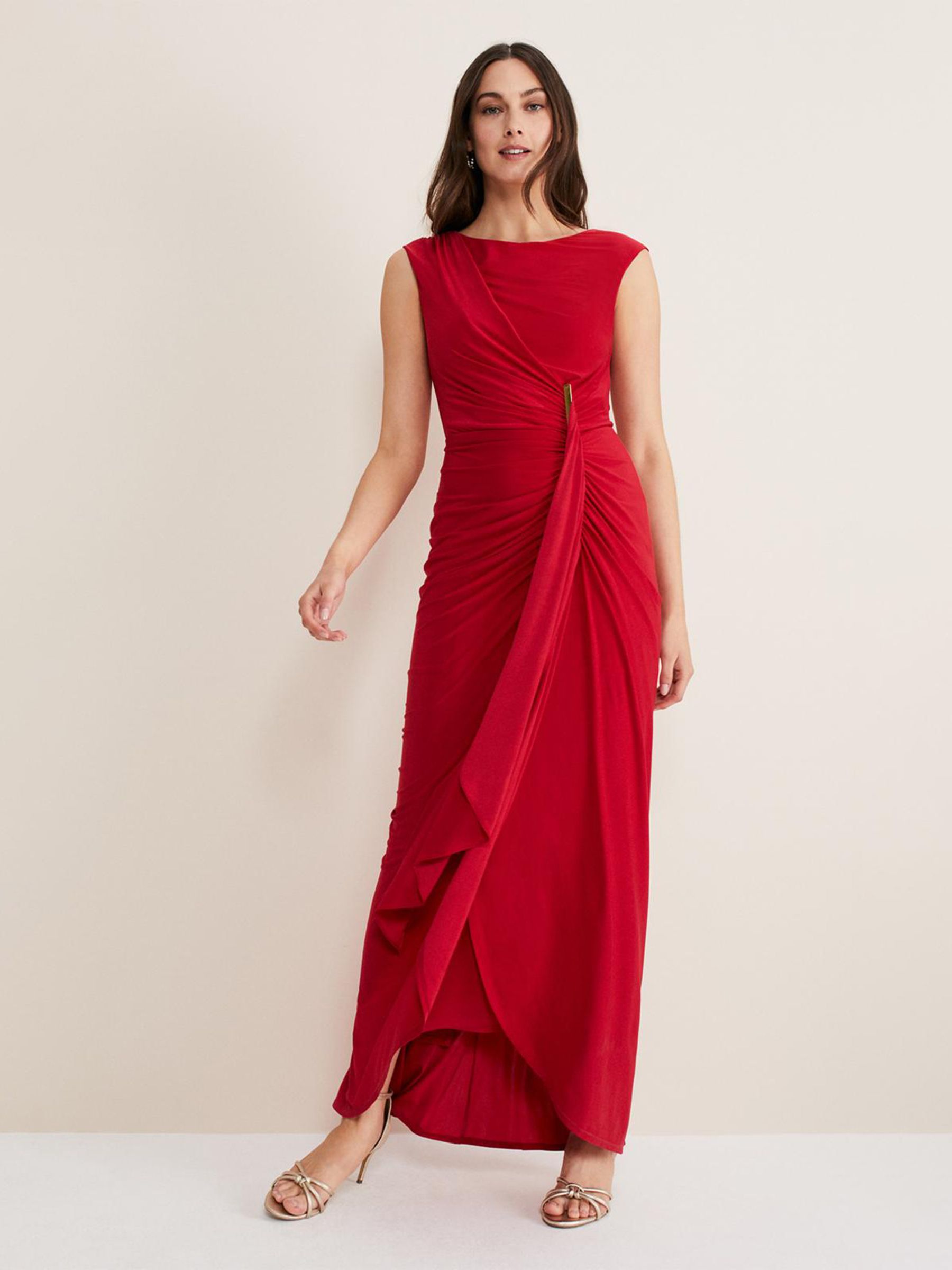 Buy Phase Eight Red Donna Maxi Dress from the Next UK online shop
