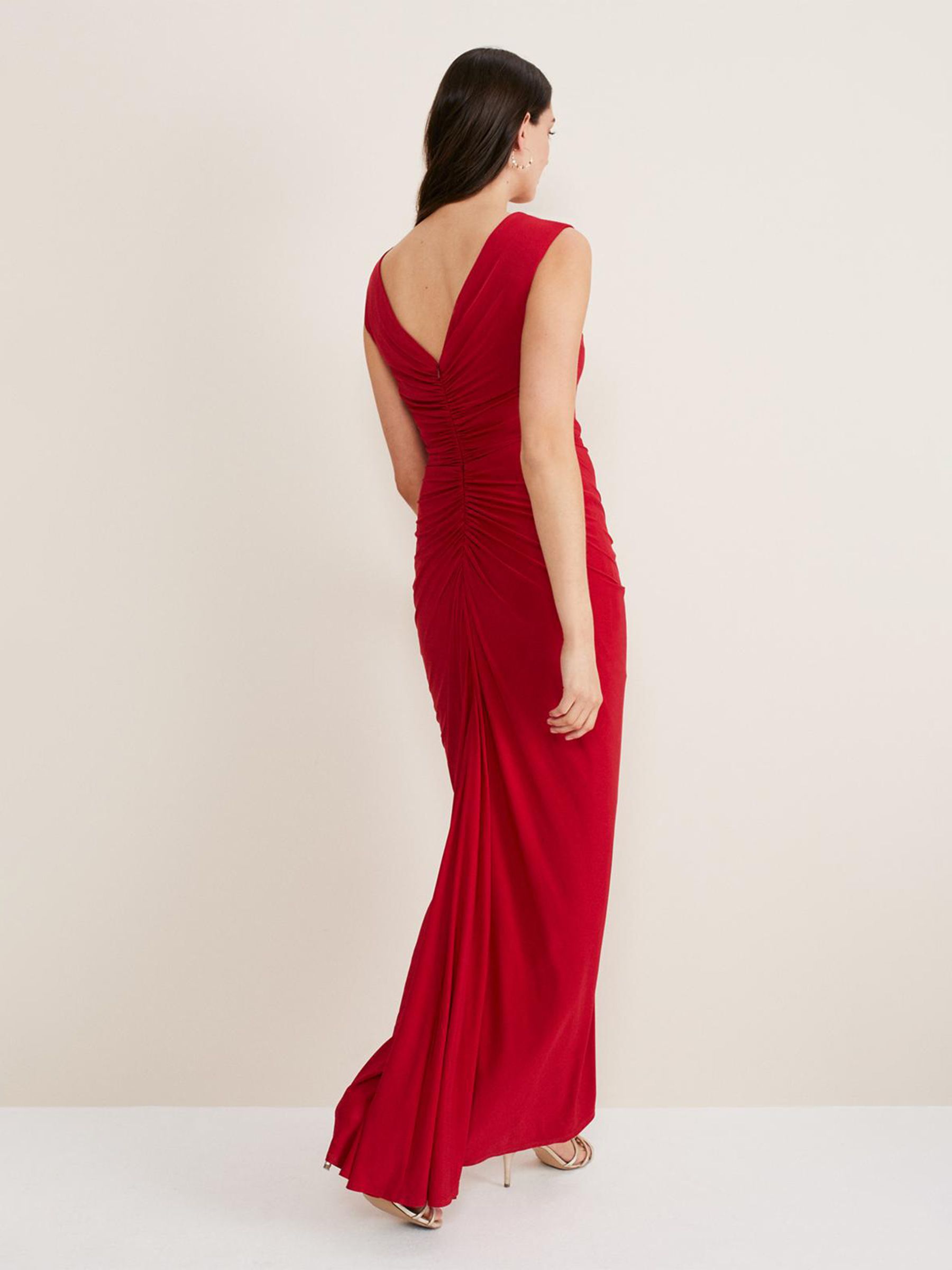 Buy Phase Eight Red Donna Maxi Dress from the Next UK online shop
