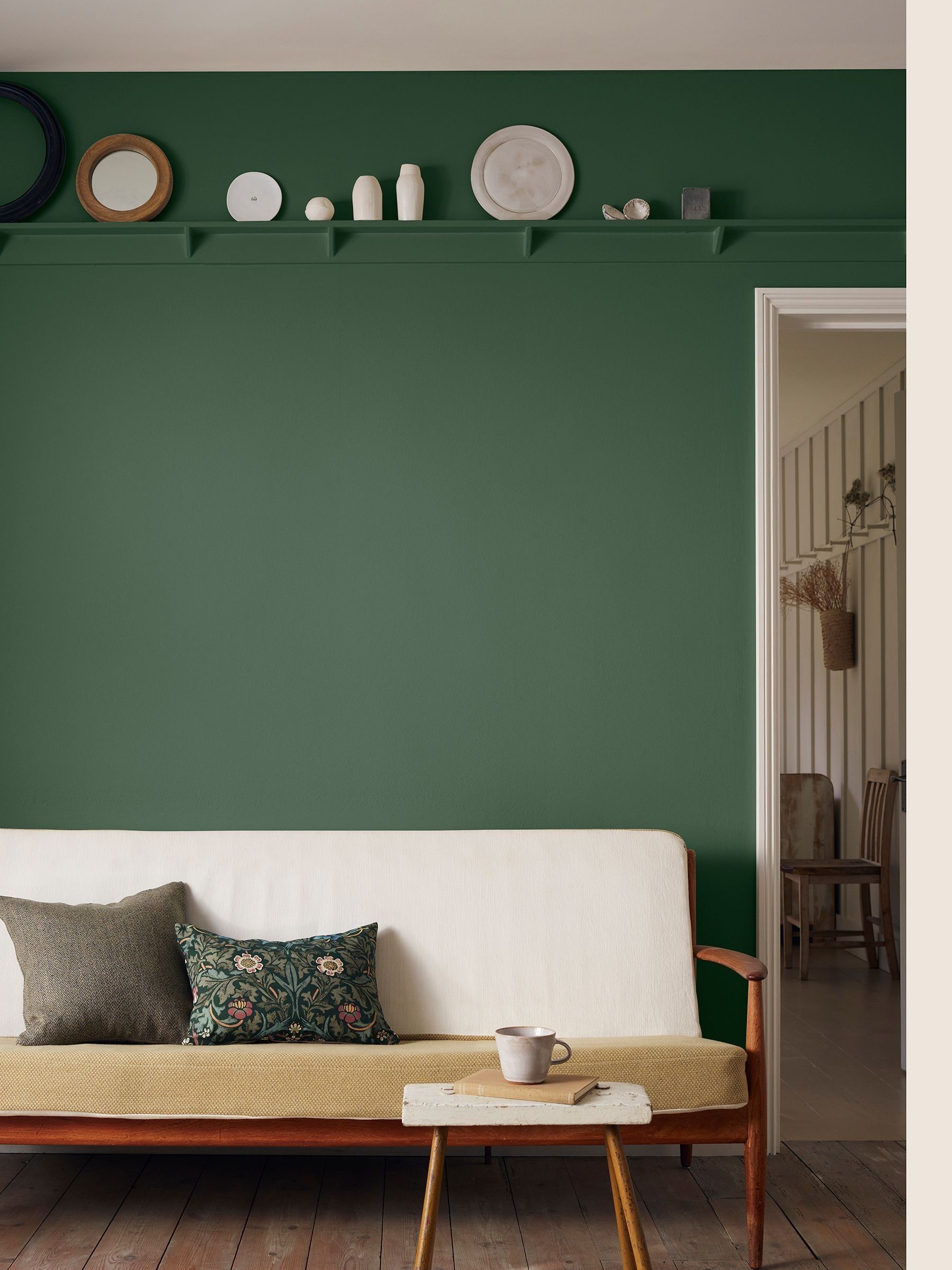 Buy Morris & Co. Tump Green Matt Emulsion Paint from the Next UK online ...