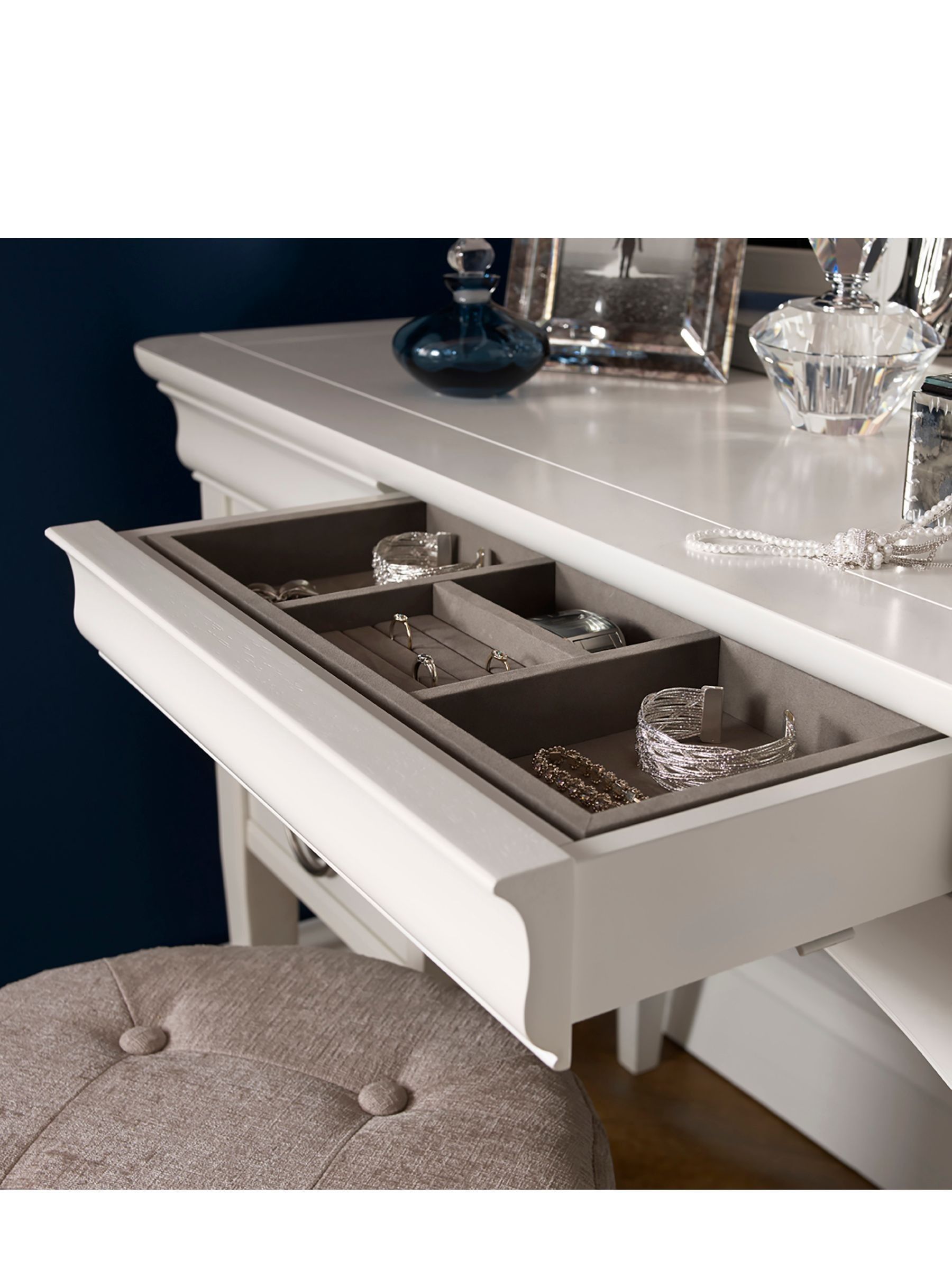 Buy Bentley Designs White Chantilly Dressing Table from the Next UK ...