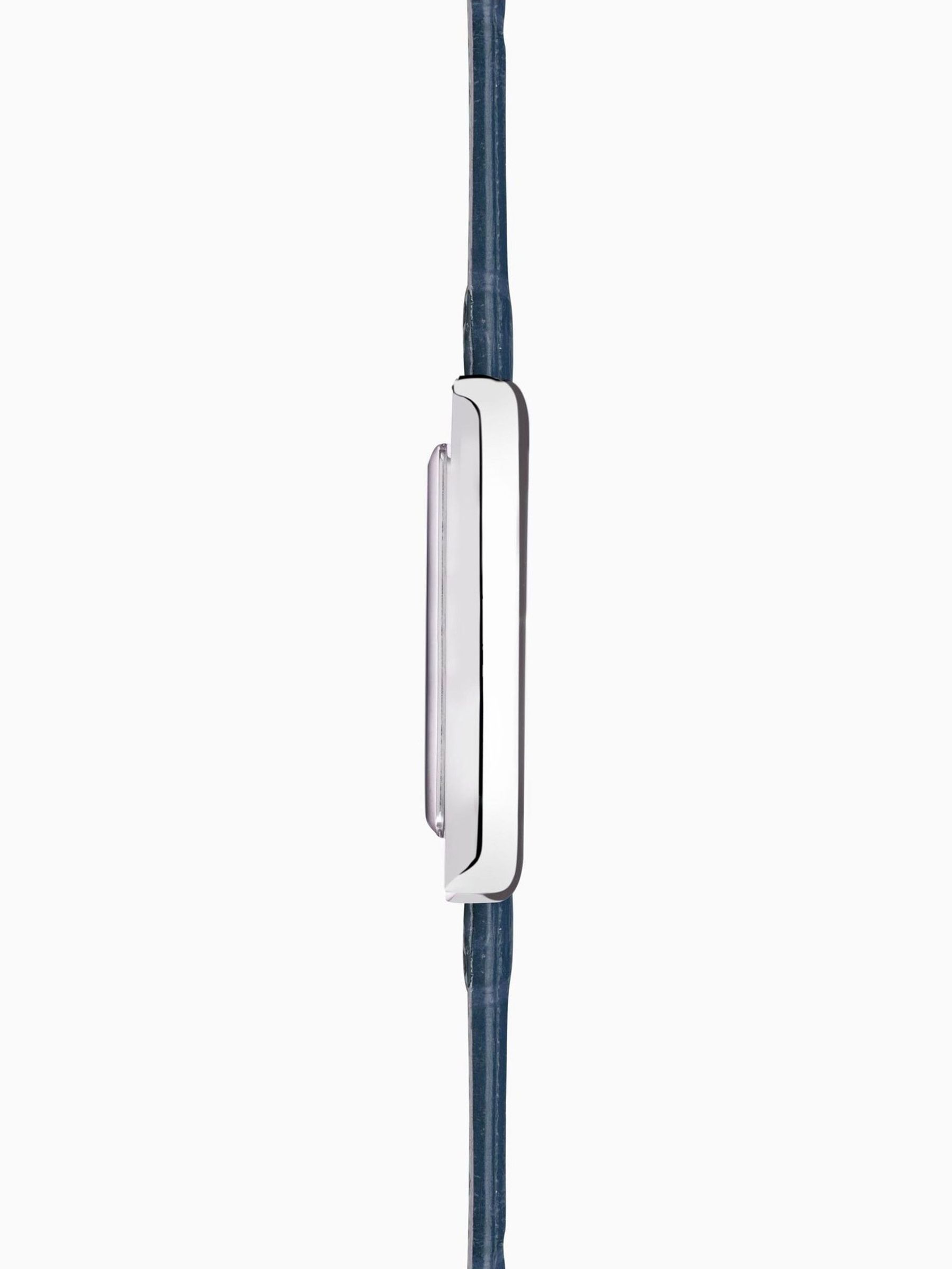 Buy Accurist Blue Rectangle Leather Strap Analogue Watch from the Next ...