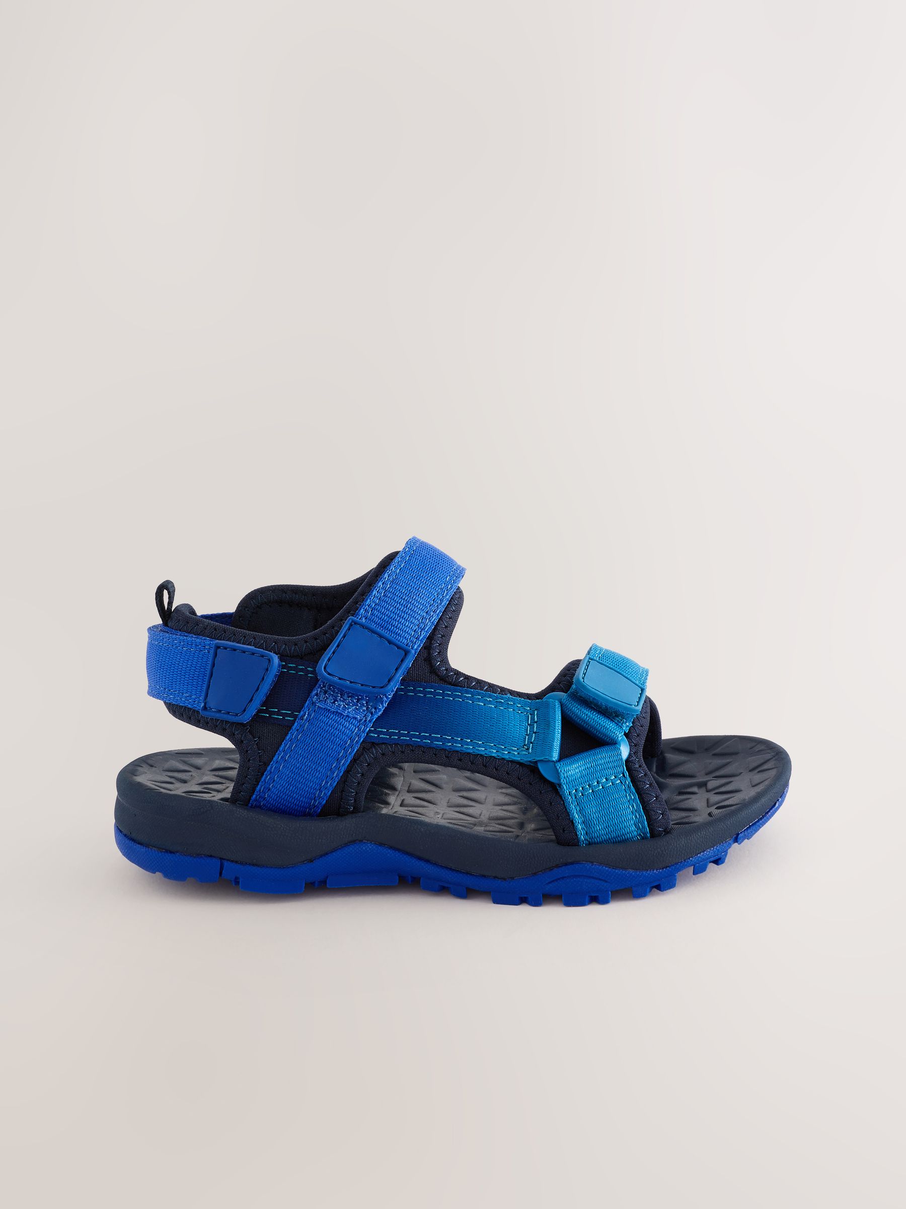 Buy Blue Touch Fastening Strap Trekker Walking Sandals from the Next UK ...