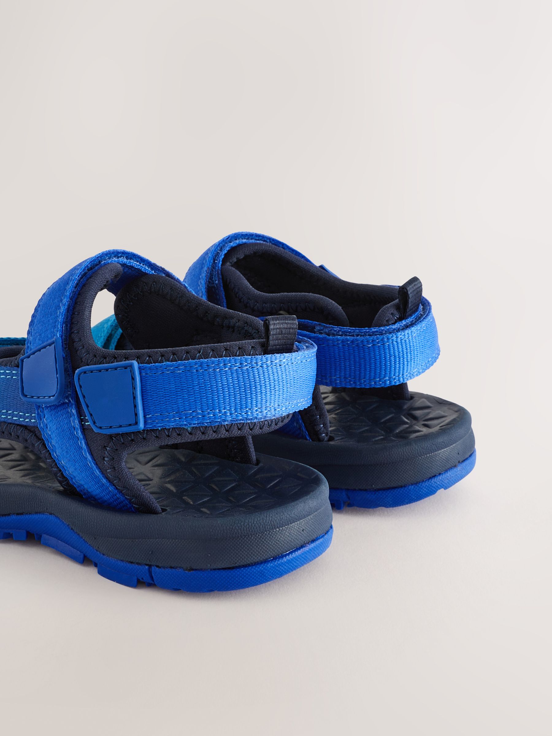 Buy Blue Touch Fastening Strap Trekker Walking Sandals from the Next UK ...