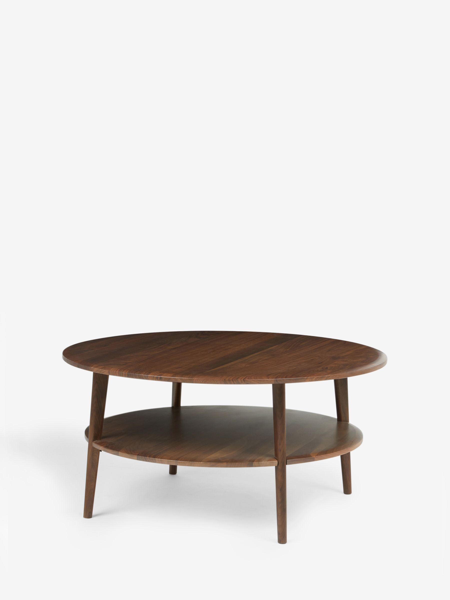 Buy Jasper Conran London Brown Belgrave Walnut Round Coffee Table from ...