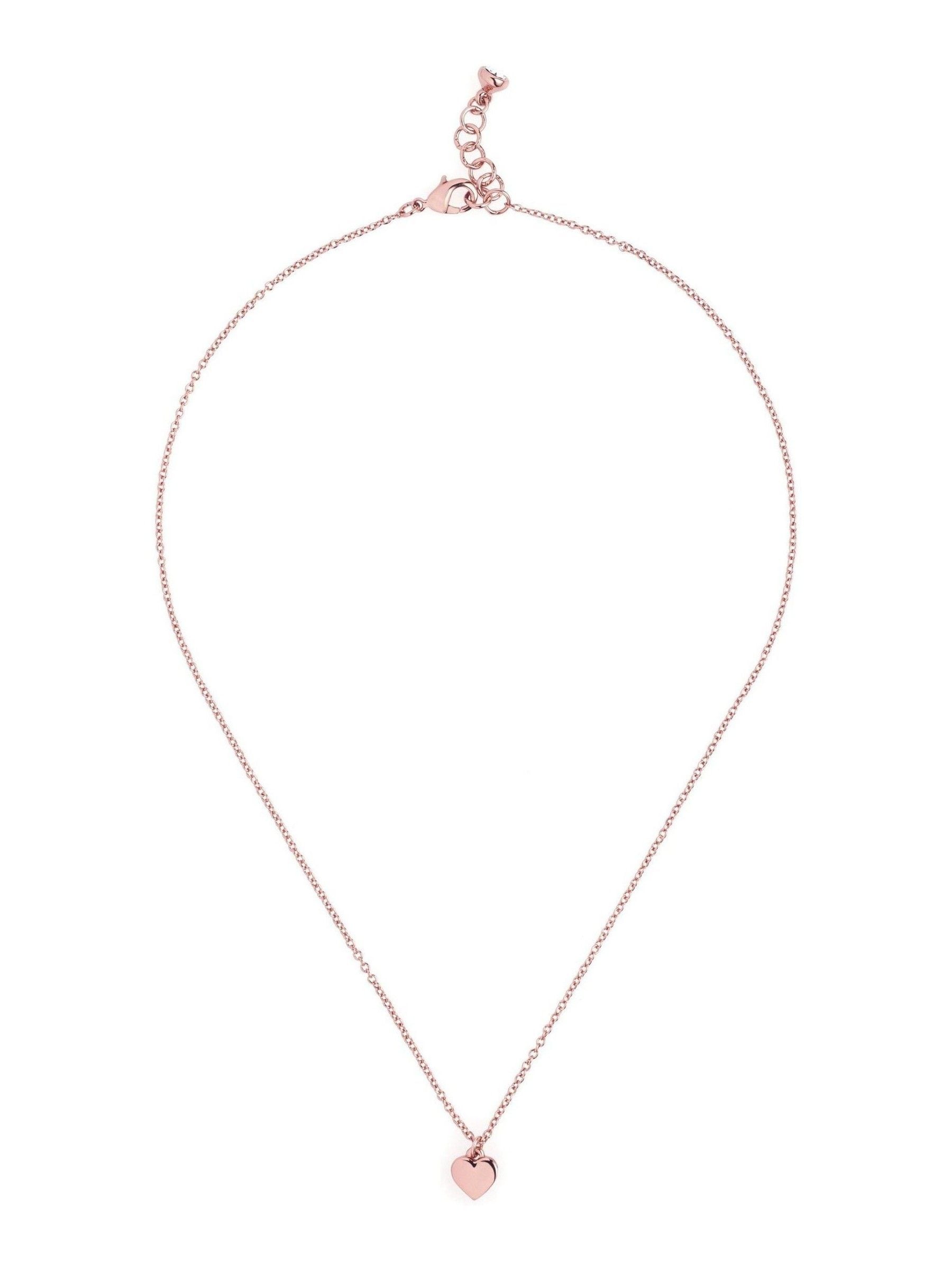 Ted baker rose gold heart necklace store