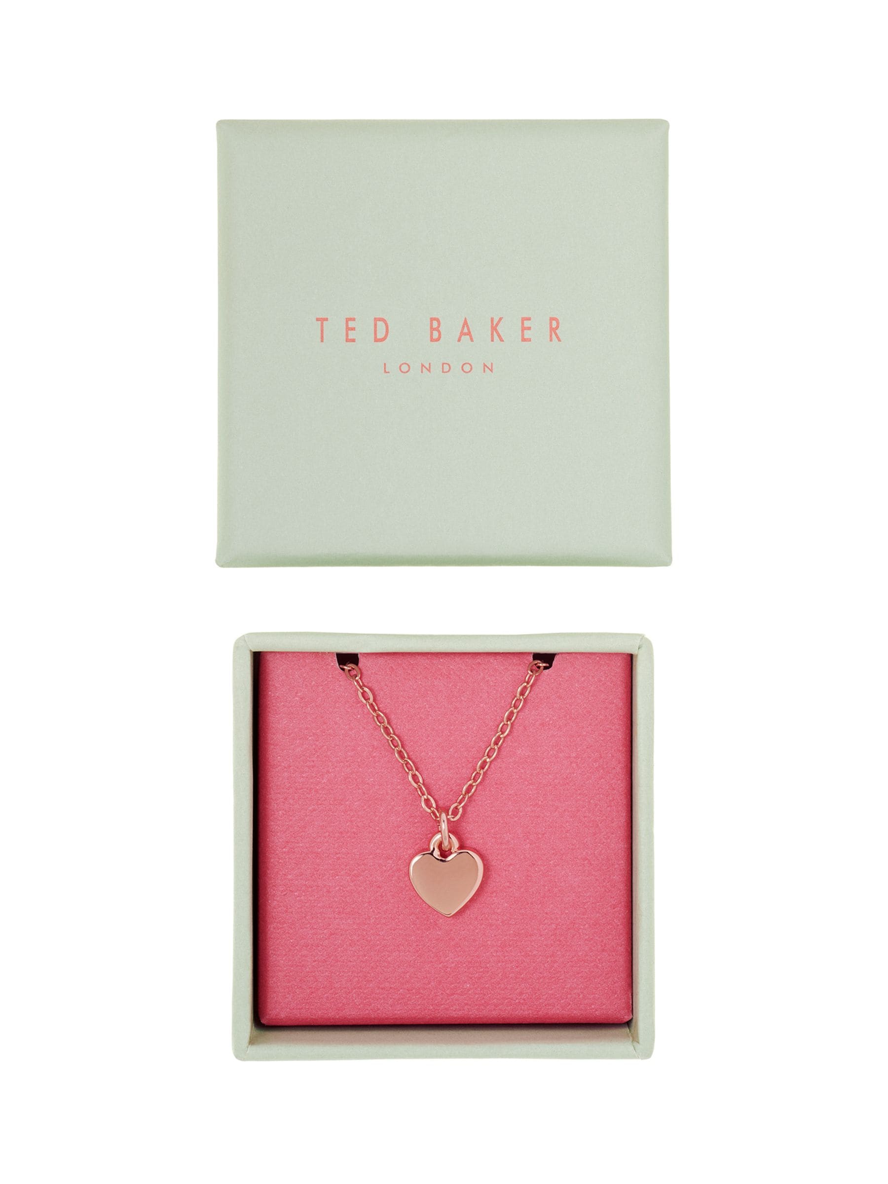 Heart necklace ted baker store