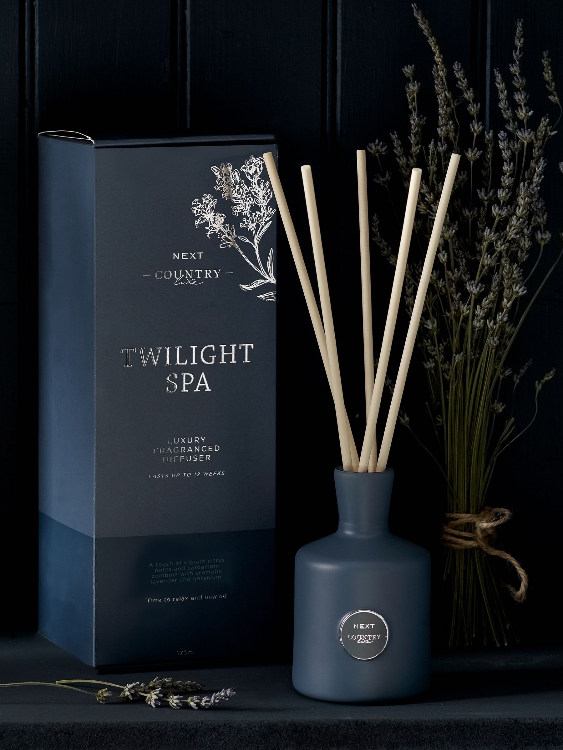 Buy Country Luxe Twilight Spa Lavender and Cardamom 170ml Diffuser from ...