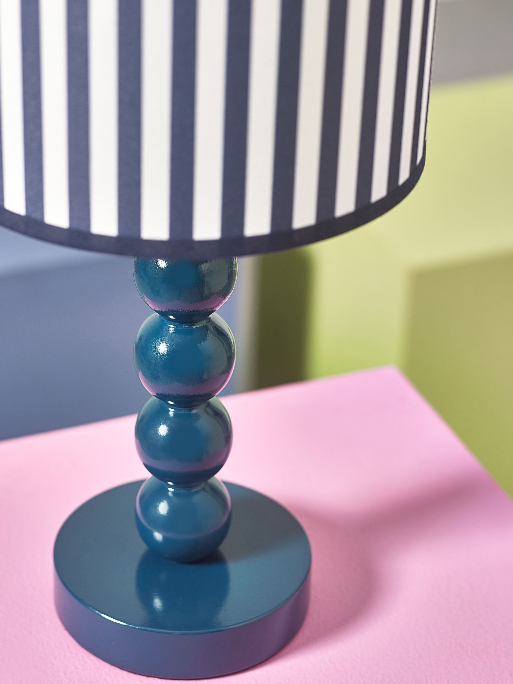 Buy Novogratz Blue Arnold Table Lamp from the Next UK online shop
